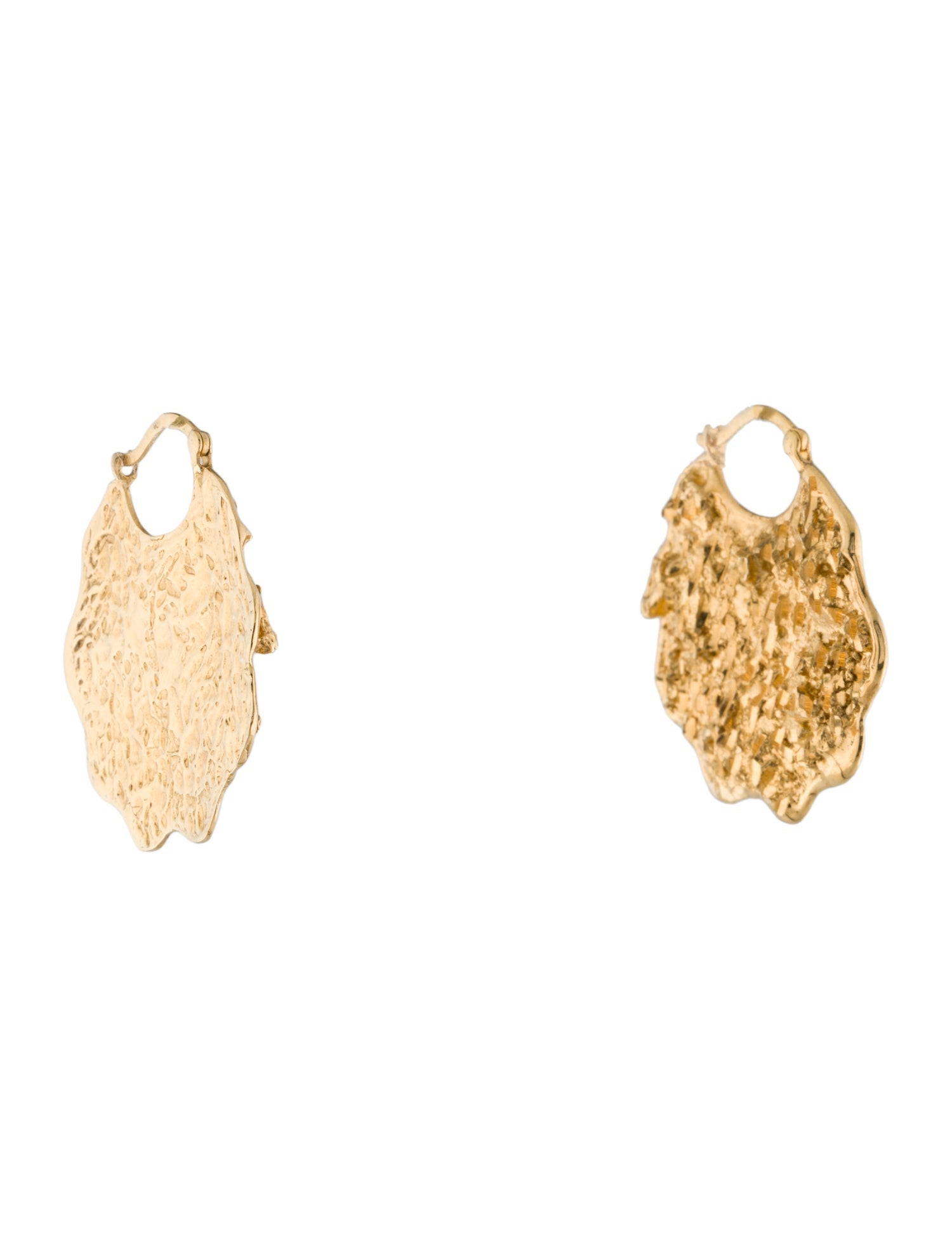 Veneda Carter Large Hoop Earrings - Vermeil Hoop, Earrings - WNESD20010 ...