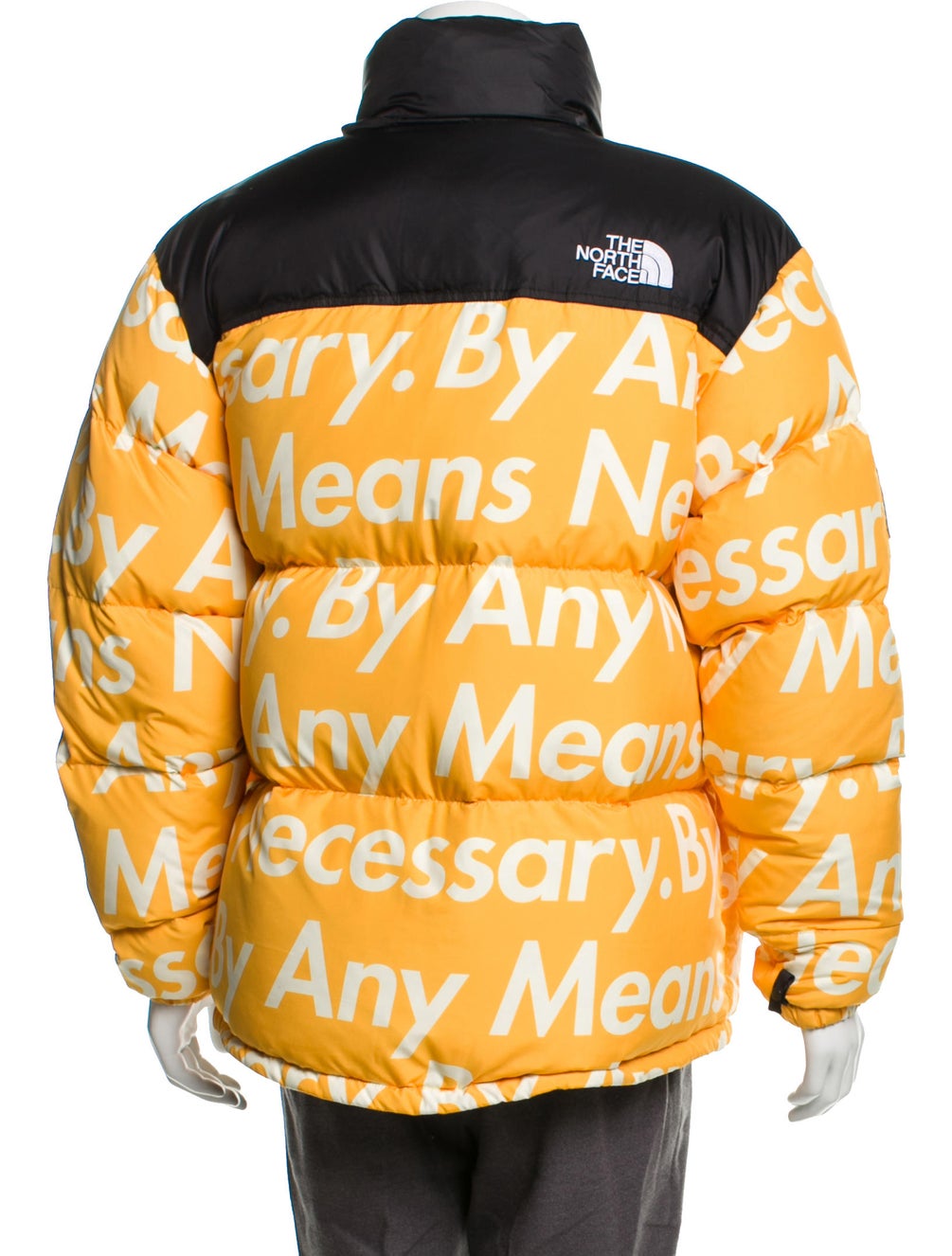 The North Face x Supreme By Any Means Necessary Nuptse Jacket - Yellow ...