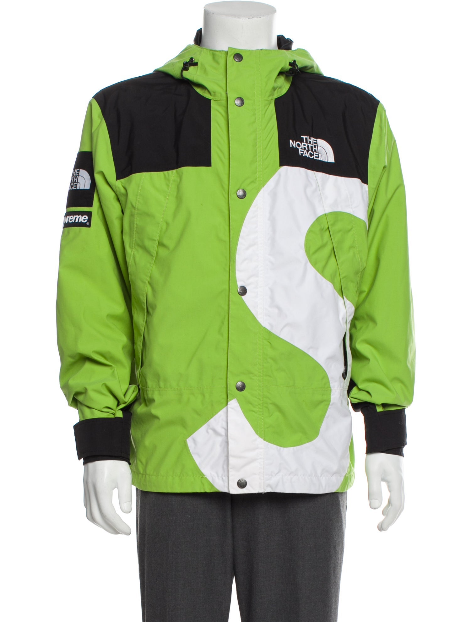 The North Face x Supreme 2020 S Logo Mountain Windbreaker - Green ...