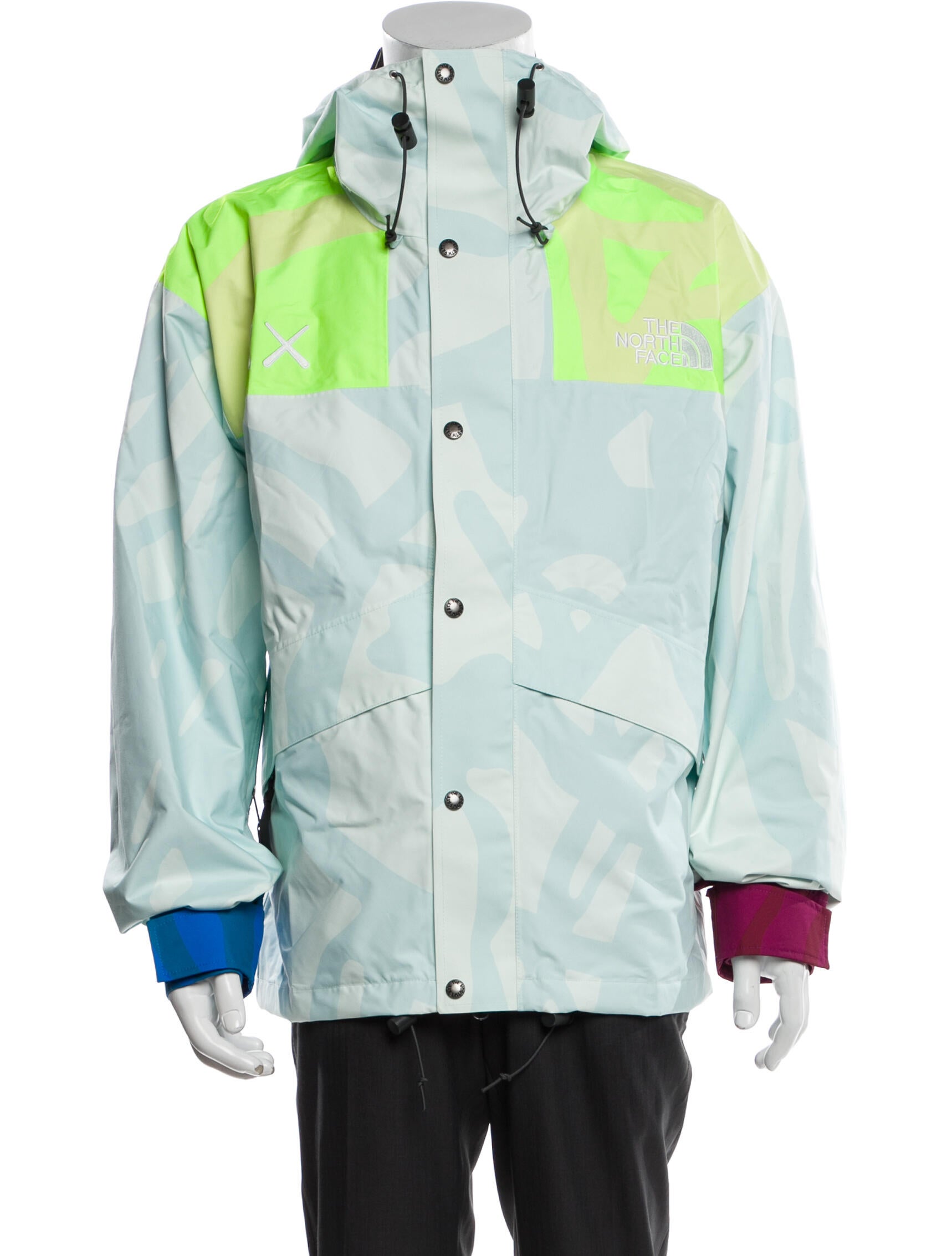The North Face x Supreme 2024 Colorblock Pattern Performance Jacket w ...