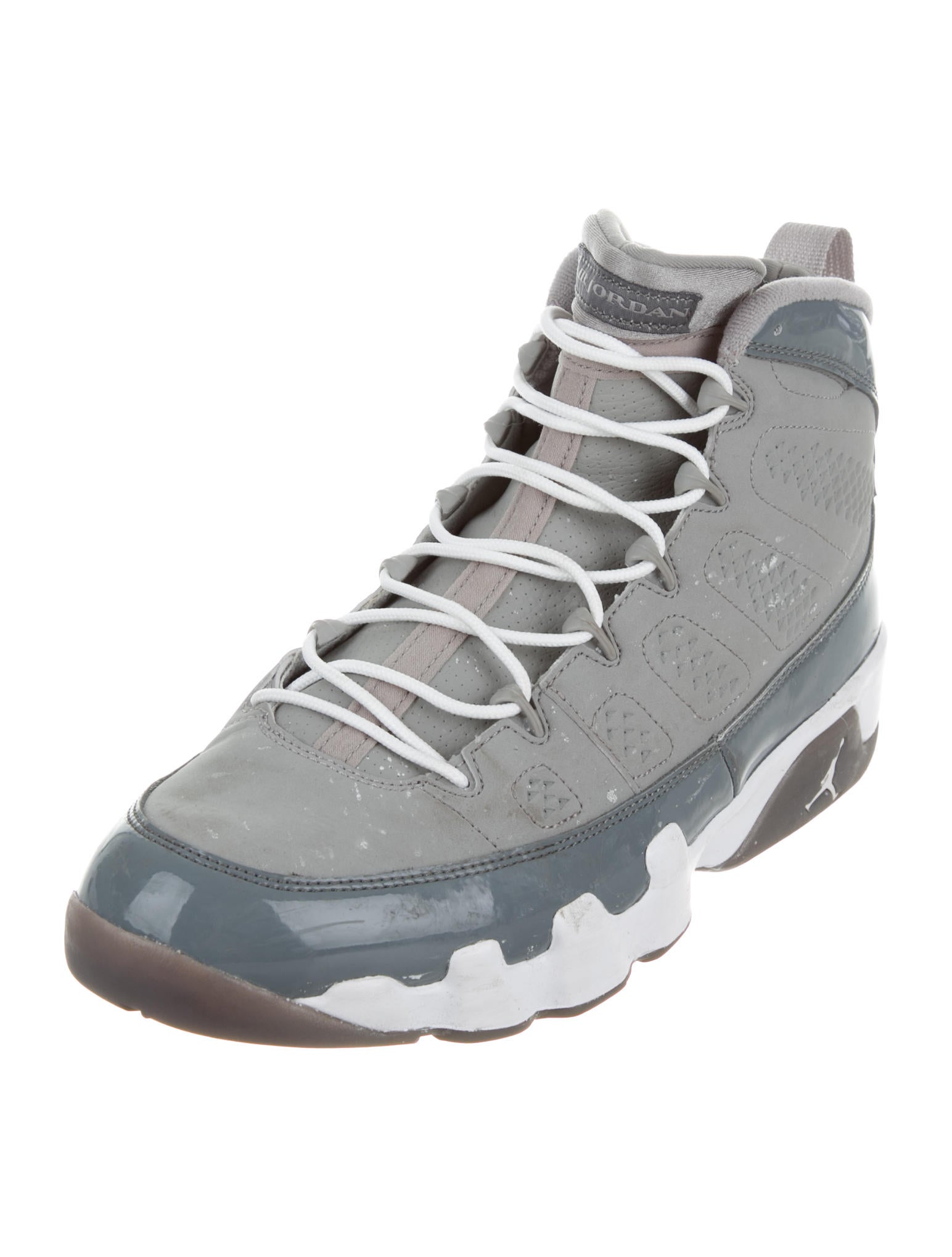DoNotUse1223 Nike Air Jordan 9 Retro High-Top Sneakers - Grey Sneakers ...