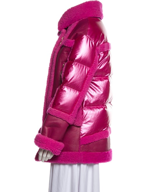 Nicole Benisti Shearling Coat - Pink Coats, Clothing - WNICO20439 | The ...