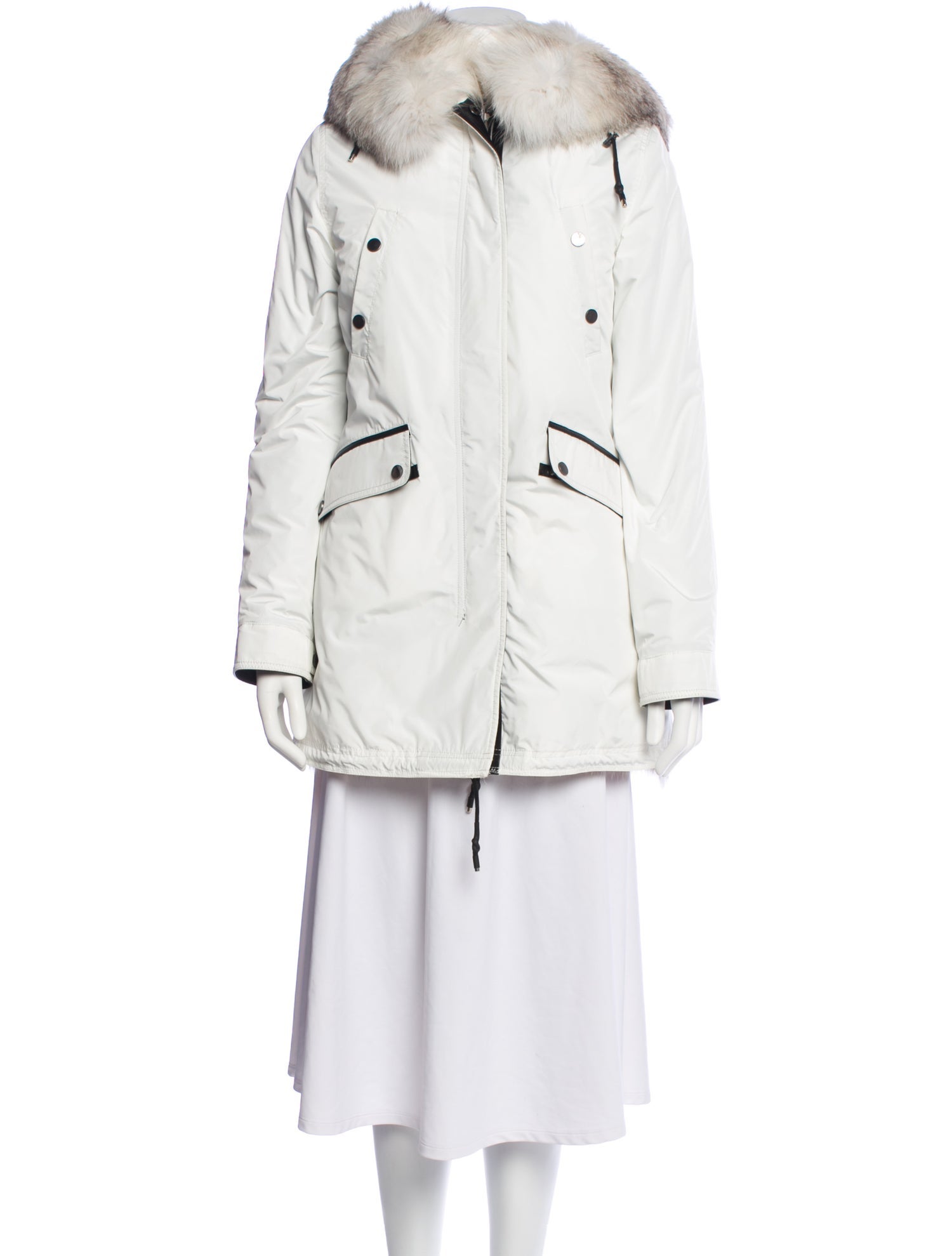 Nicole Benisti Fur Coat - Neutrals Coats, Clothing - WNICO20613 | The ...