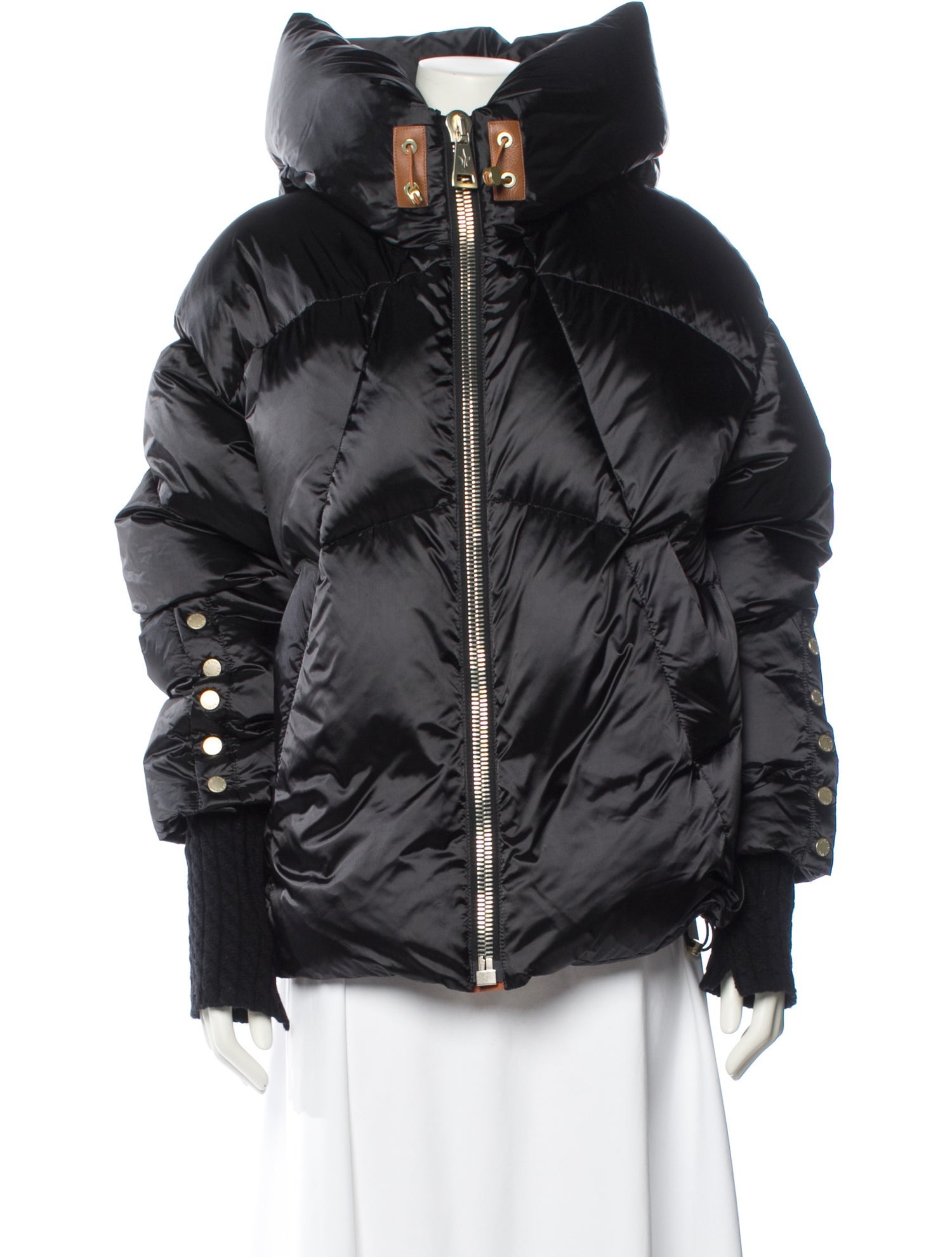 Nicole Benisti Nylon Down Jacket - Black Jackets, Clothing - WNICO20777 ...
