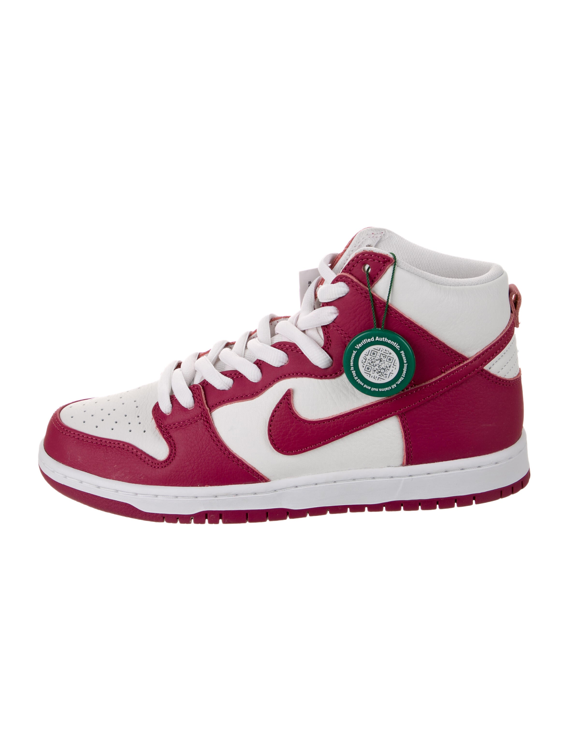 Nike SB SB Dunk High 'Sweet Beet' Sneakers w/ Tags - White Sneakers ...