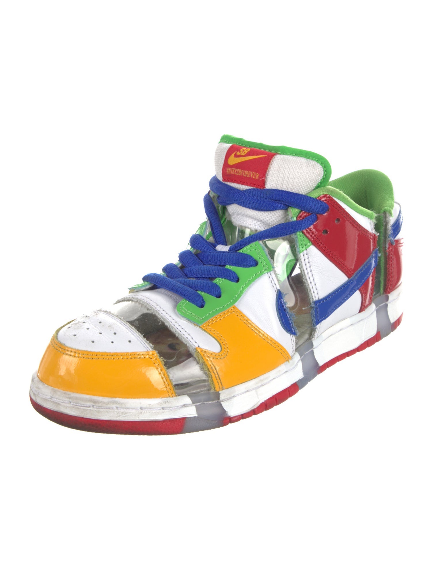 Nike SB Dunk Low 'Sandy Bodecker' Sneakers - White Sneakers, Shoes ...