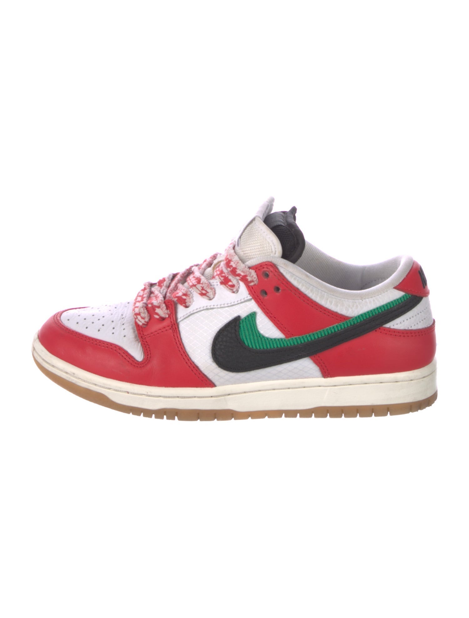 Nike SB x the Frame Dunk Low 'Habibi' Athletic Sneakers - Red Sneakers ...