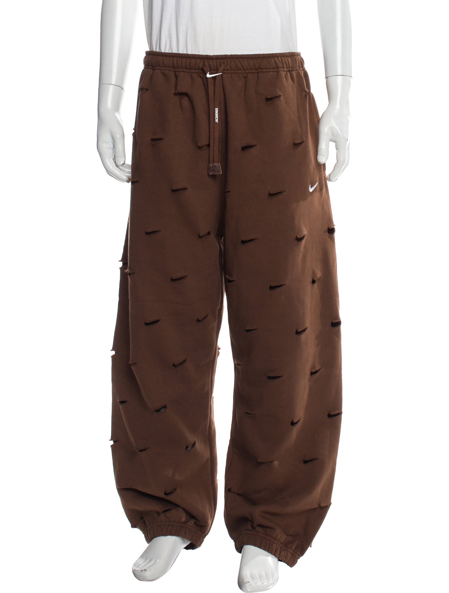 Nike x Jacquemus Embroidered Accent Pajama Bottoms w/ Tags - Brown ...