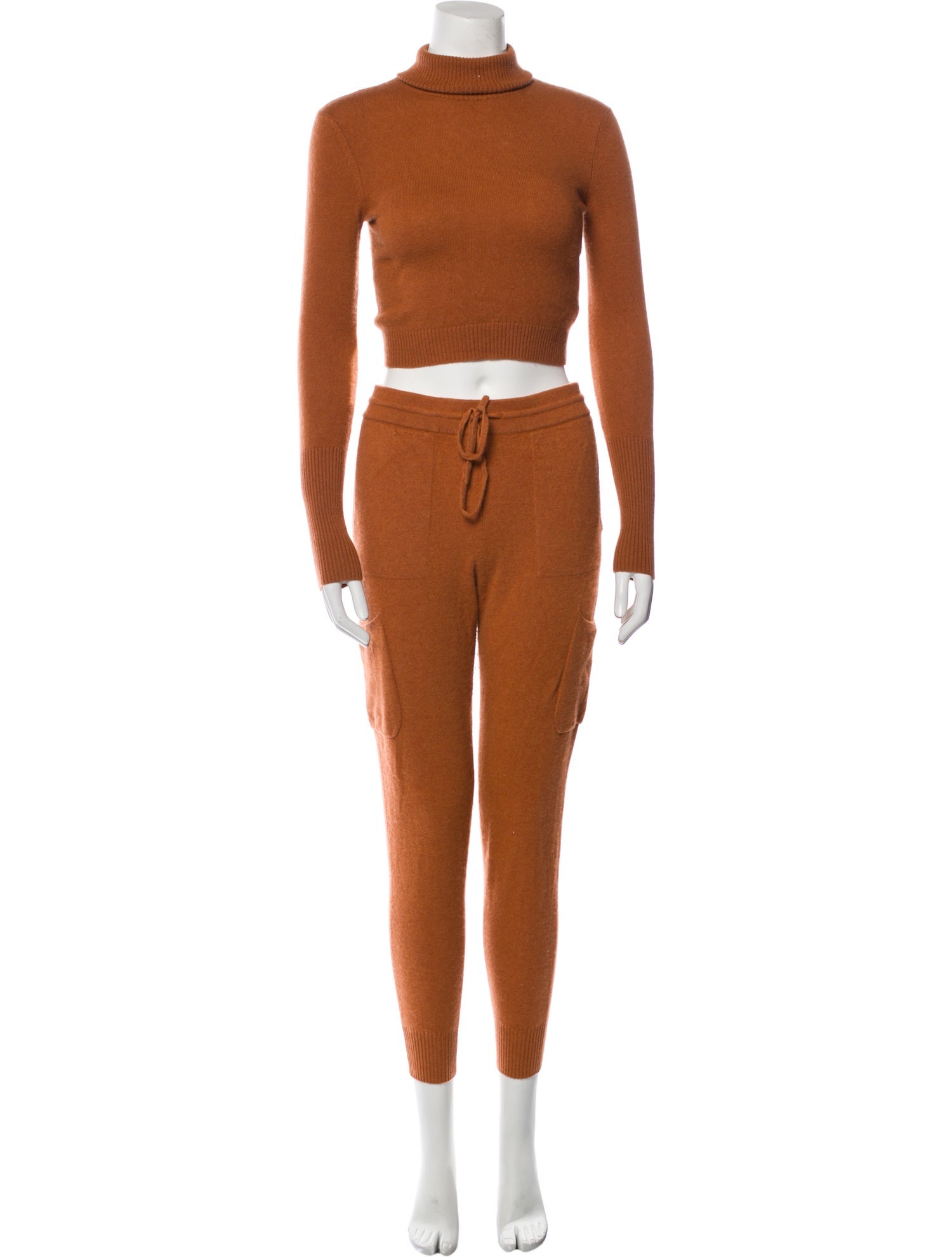 Naadam Cashmere Lounge Set - Orange Loungewear, Clothing - WNNAA25925 ...