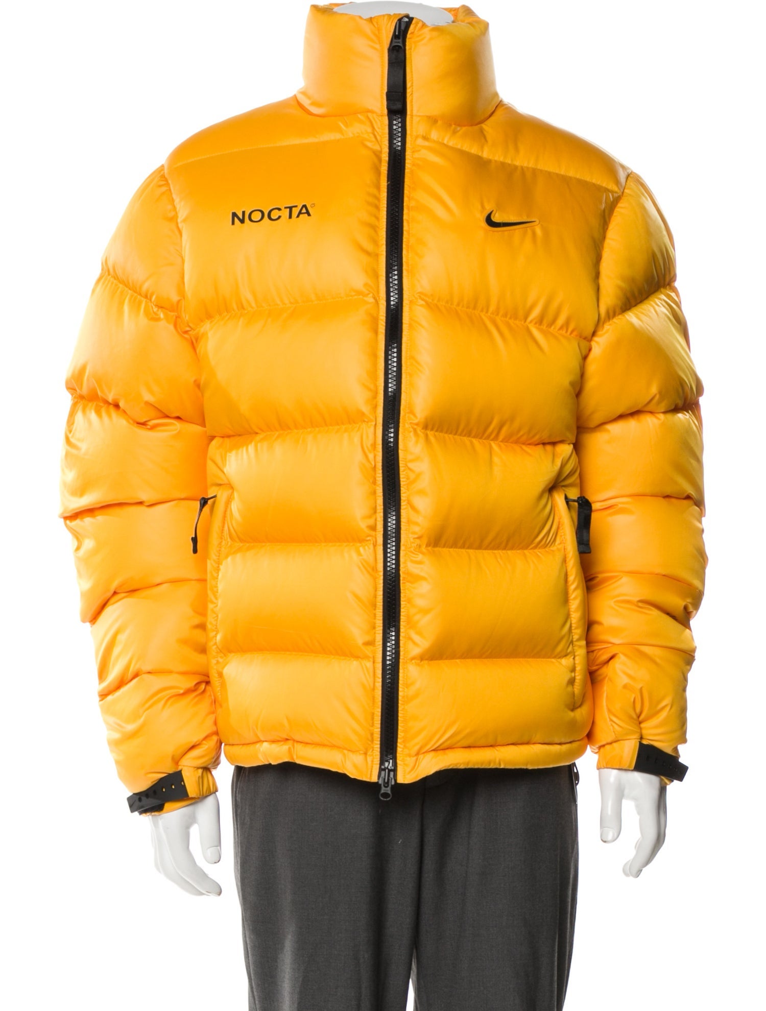 Nike x NOCTA Puffer Coat - Yellow Outerwear, Clothing - WNNIO20311 ...