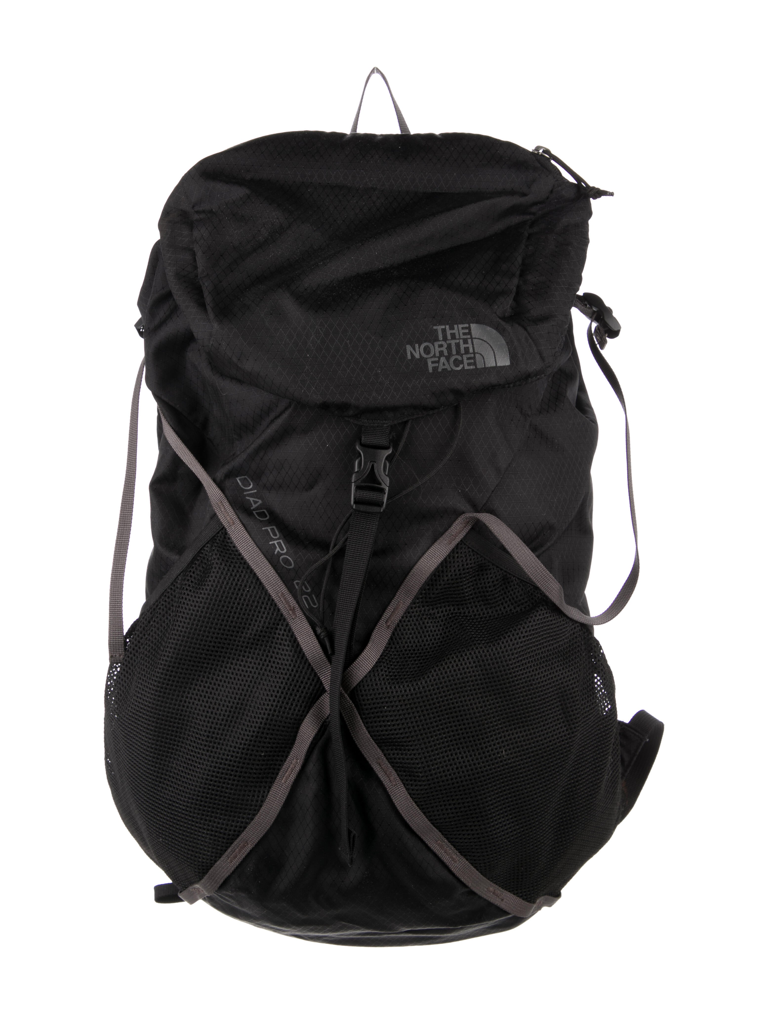 The North Face Nylon Mesh-Trim Backpack - Black Backpacks, Bags ...
