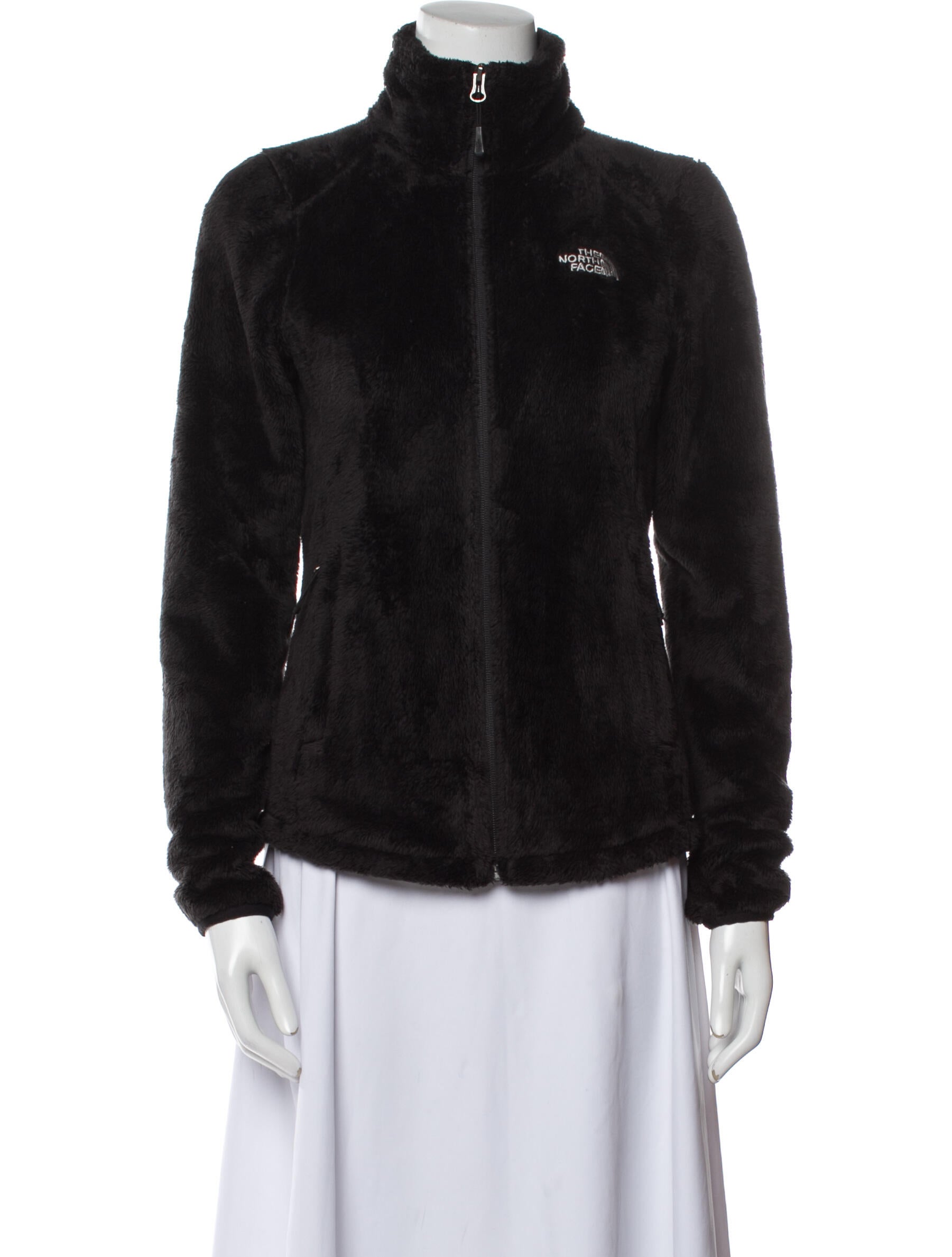 The North Face Faux Fur Jacket - Black Jackets, Clothing - WNORH75281 ...