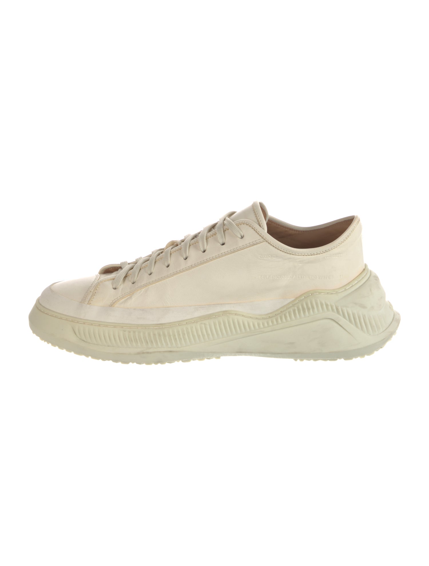 OAMC Leather Athletic Sneakers - Neutrals Sneakers, Shoes - WOAMC21066 ...