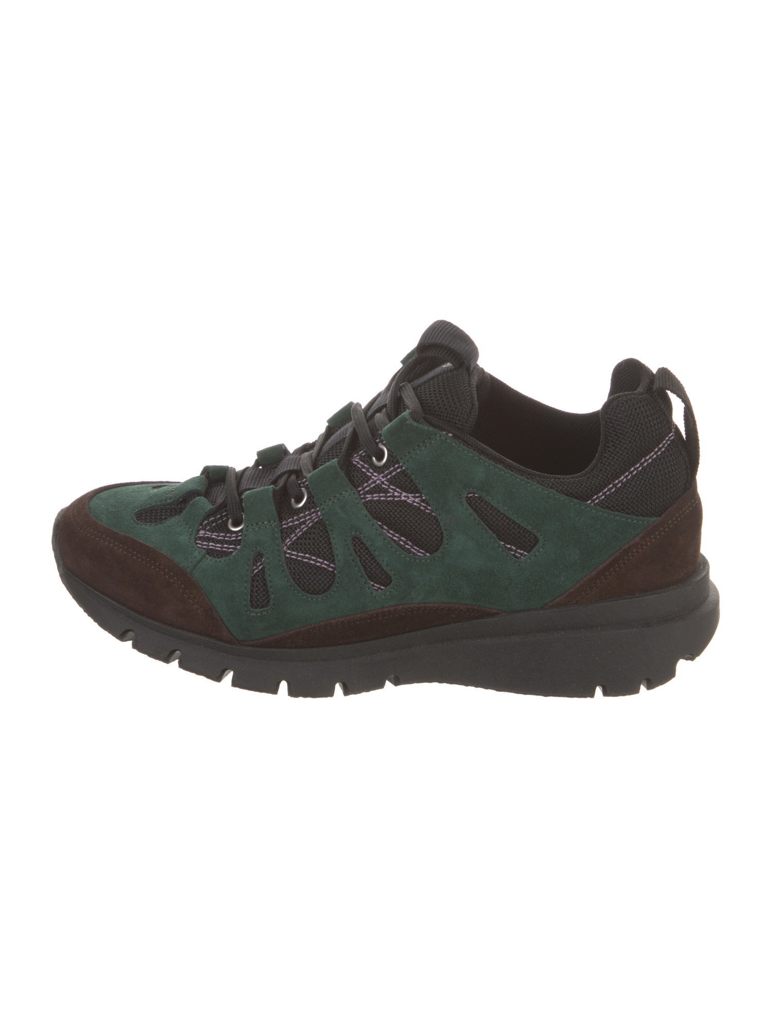Kiko Kostadinov x Asics Vegetarian Leather Colorblock Pattern Sneakers ...
