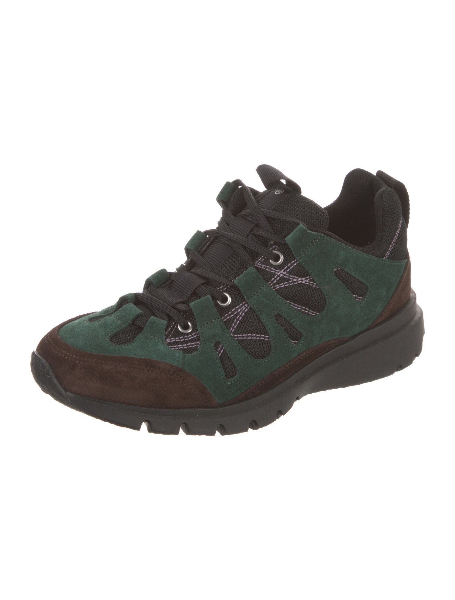 Kiko Kostadinov x Asics Vegetarian Leather Colorblock Pattern Sneakers ...