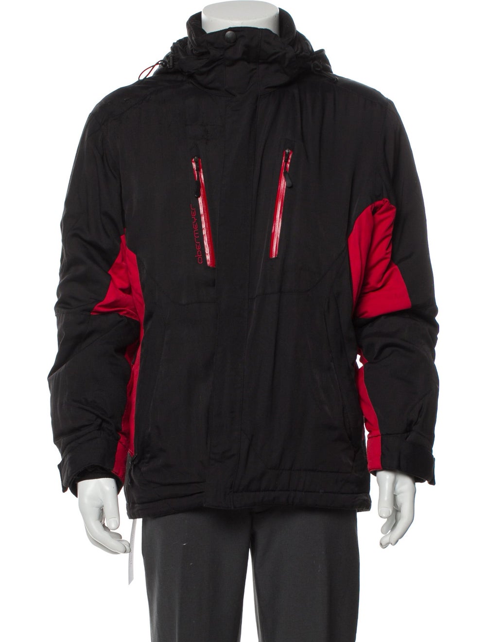 Obermeyer Colorblock Pattern Windbreaker - Black Outerwear, Clothing ...