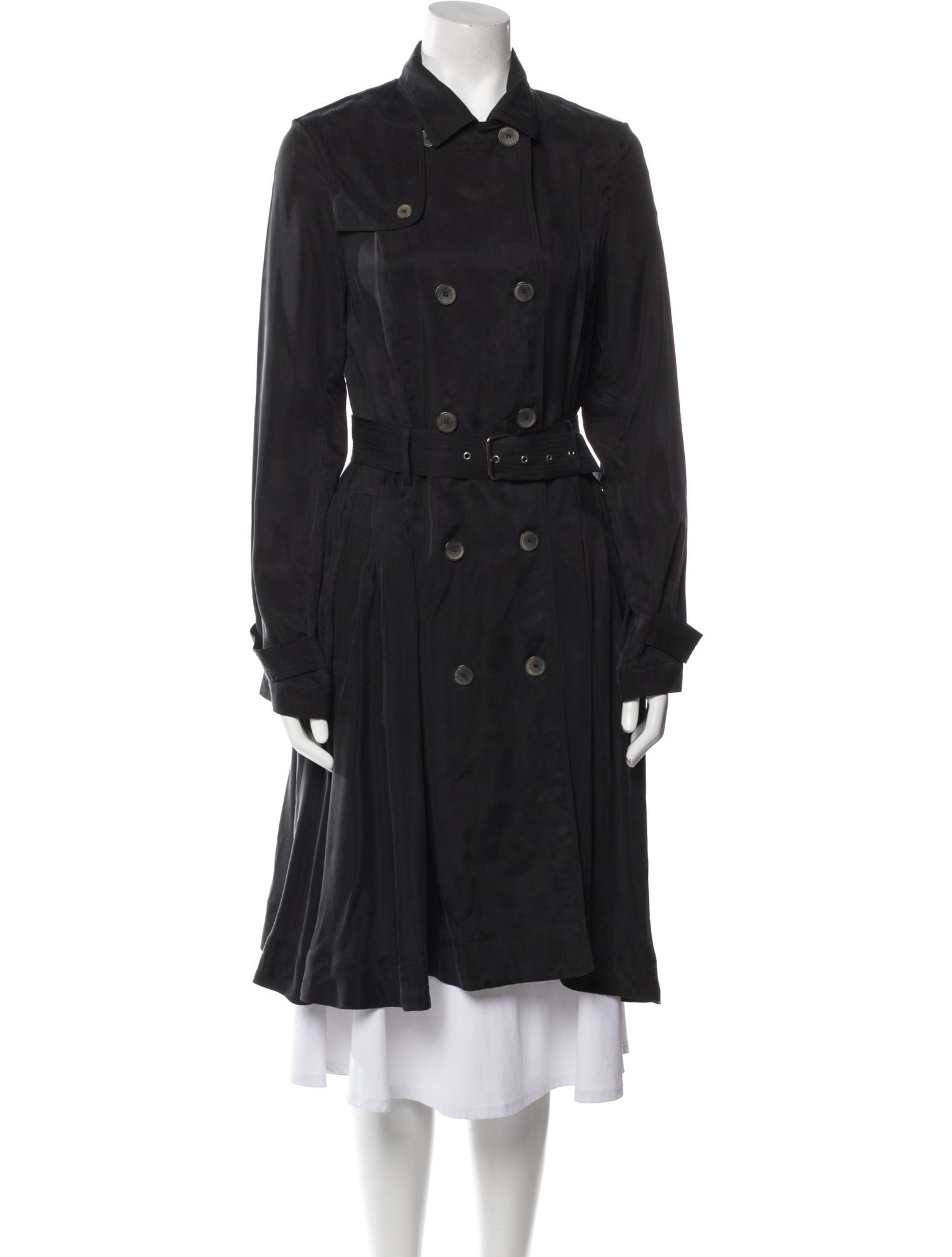 Opening Ceremony Trench Coat - Black Coats, Clothing - WOC59639 | The ...