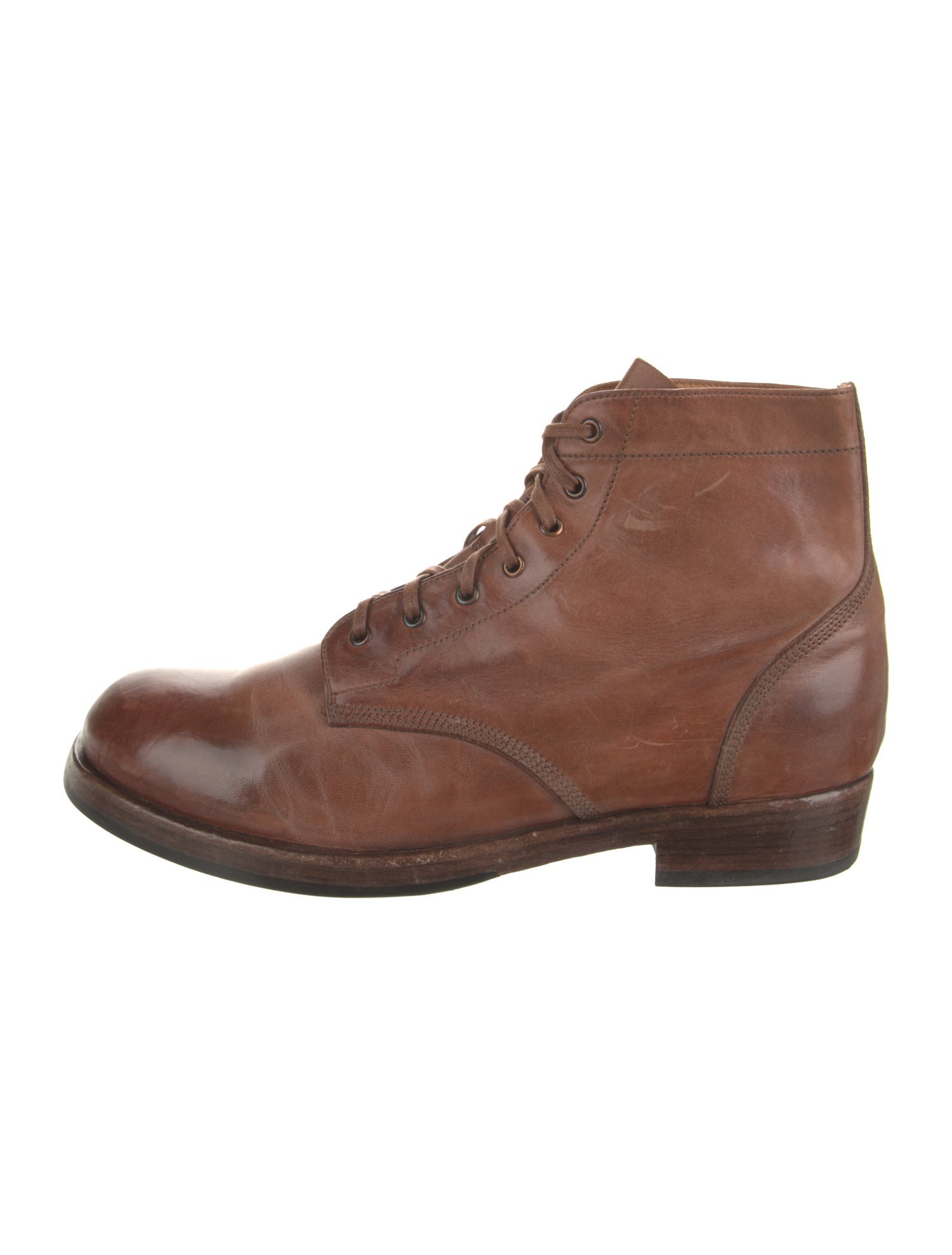 Officine Creative Calf Leather Lace-Up Boots - Brown Boots, Shoes ...