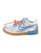 Off-White x Nike Air Rubber Dunk 'University Blue' Sneakers - Blue ...