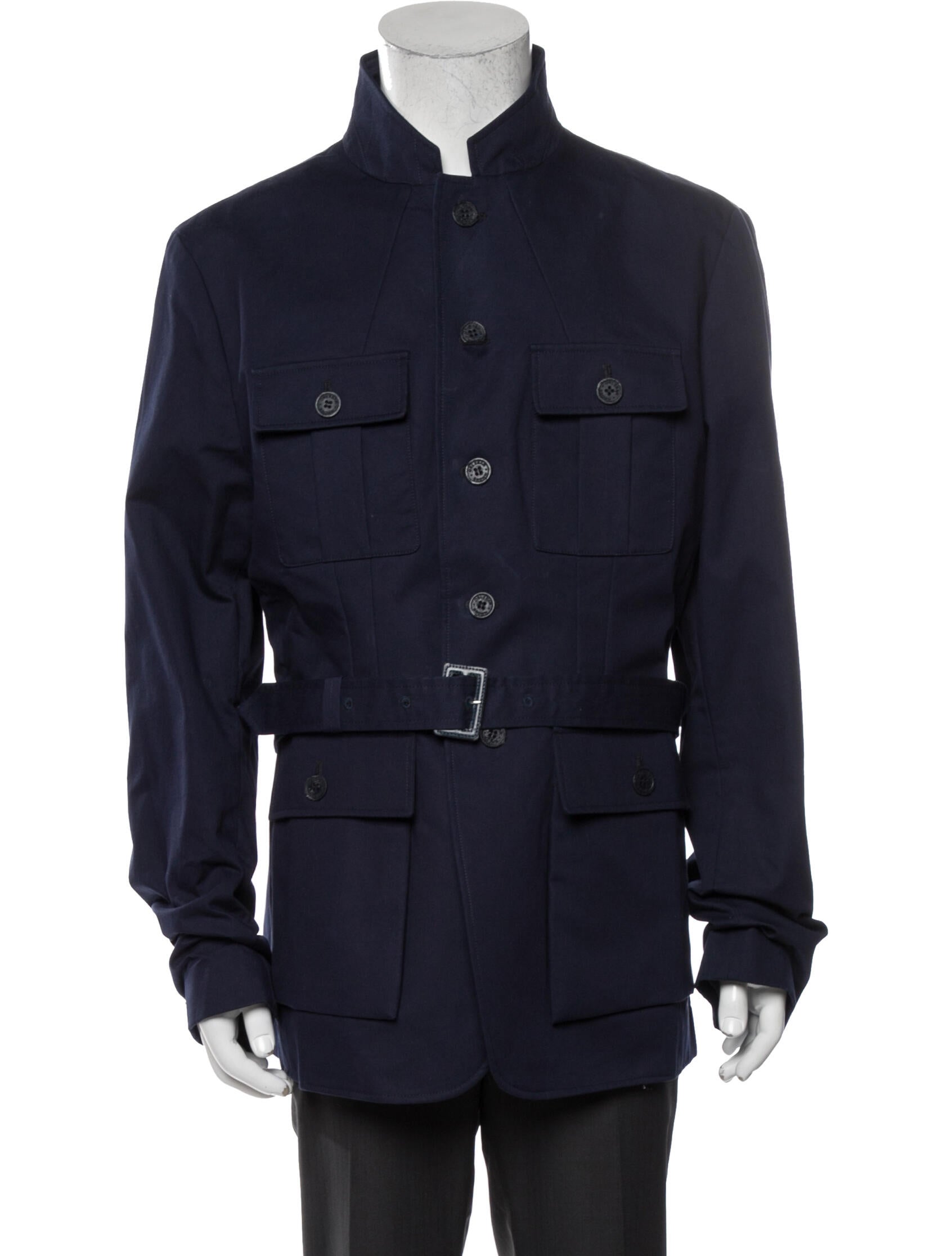 Orlebar Brown Utility Jacket - Blue Outerwear, Clothing - WORLB28442 ...