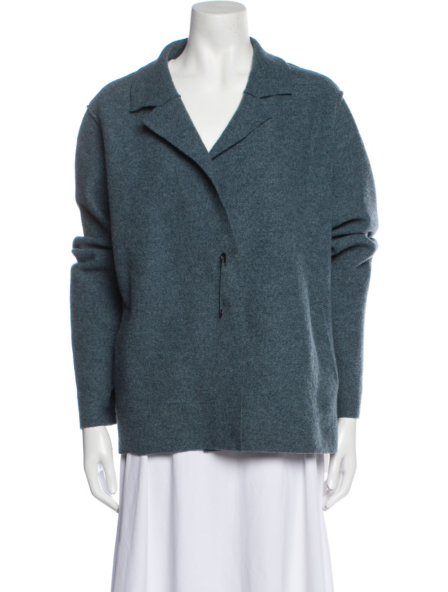 Oska Virgin Wool - Blue Jackets, Clothing - WOSKA21402 | The RealReal