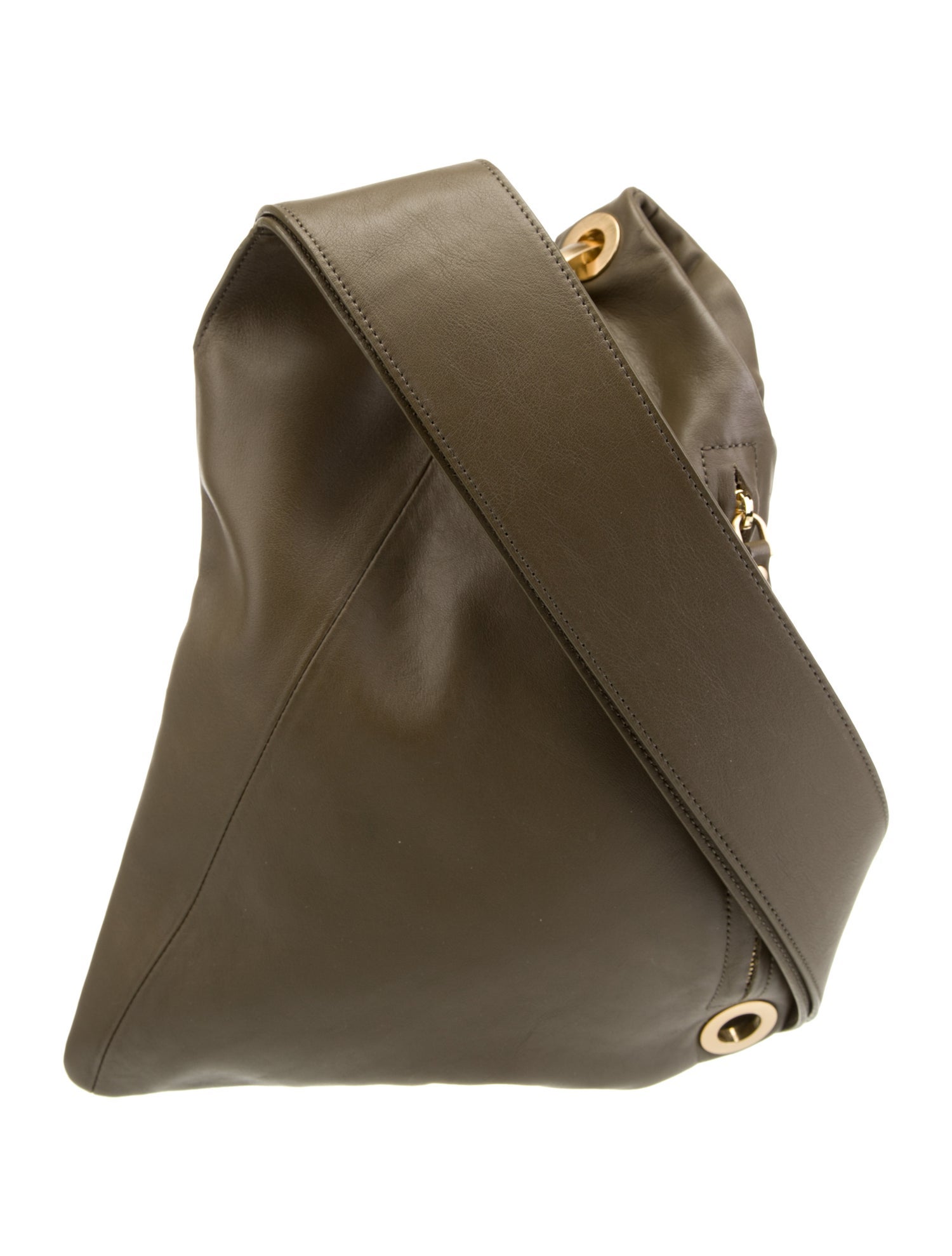 Osoi Leather Crossbody Bag - Green Shoulder Bags, Handbags - WOSOI20120 ...