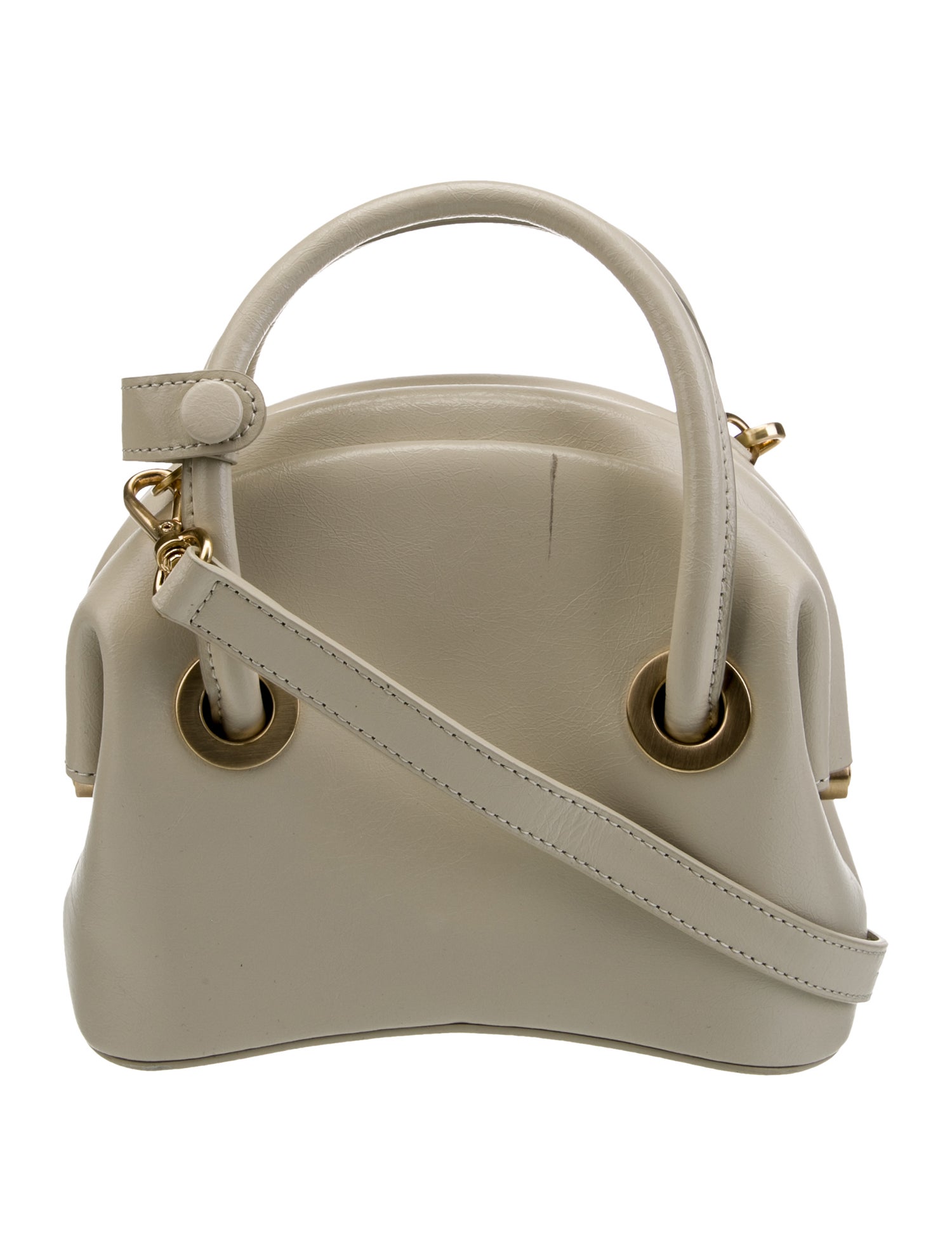 Osoi Leather Shoulder Bag - Neutrals Crossbody Bags, Handbags ...