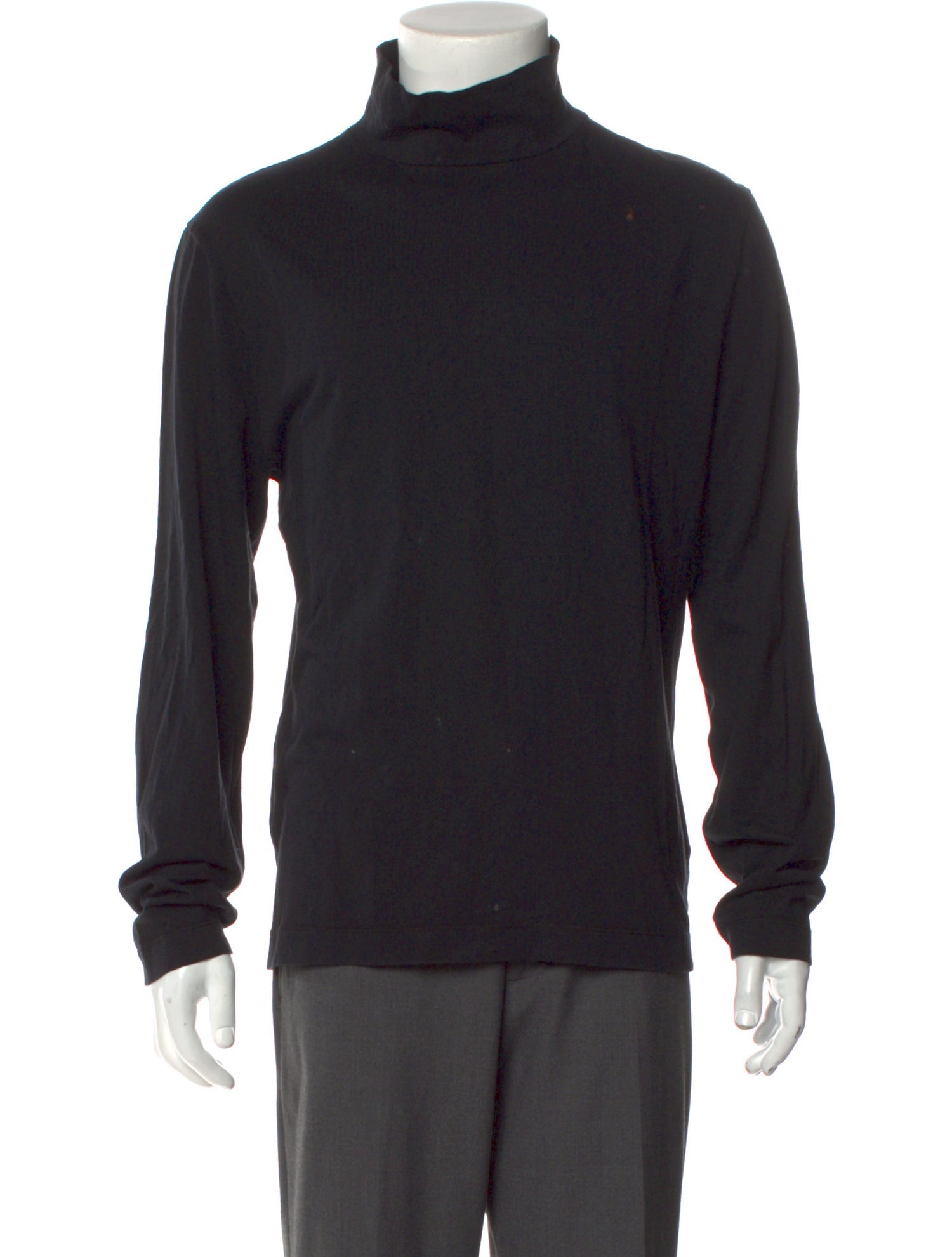 Our Legacy Turtleneck Long Sleeve T-Shirt - Black T-Shirts, Clothing ...