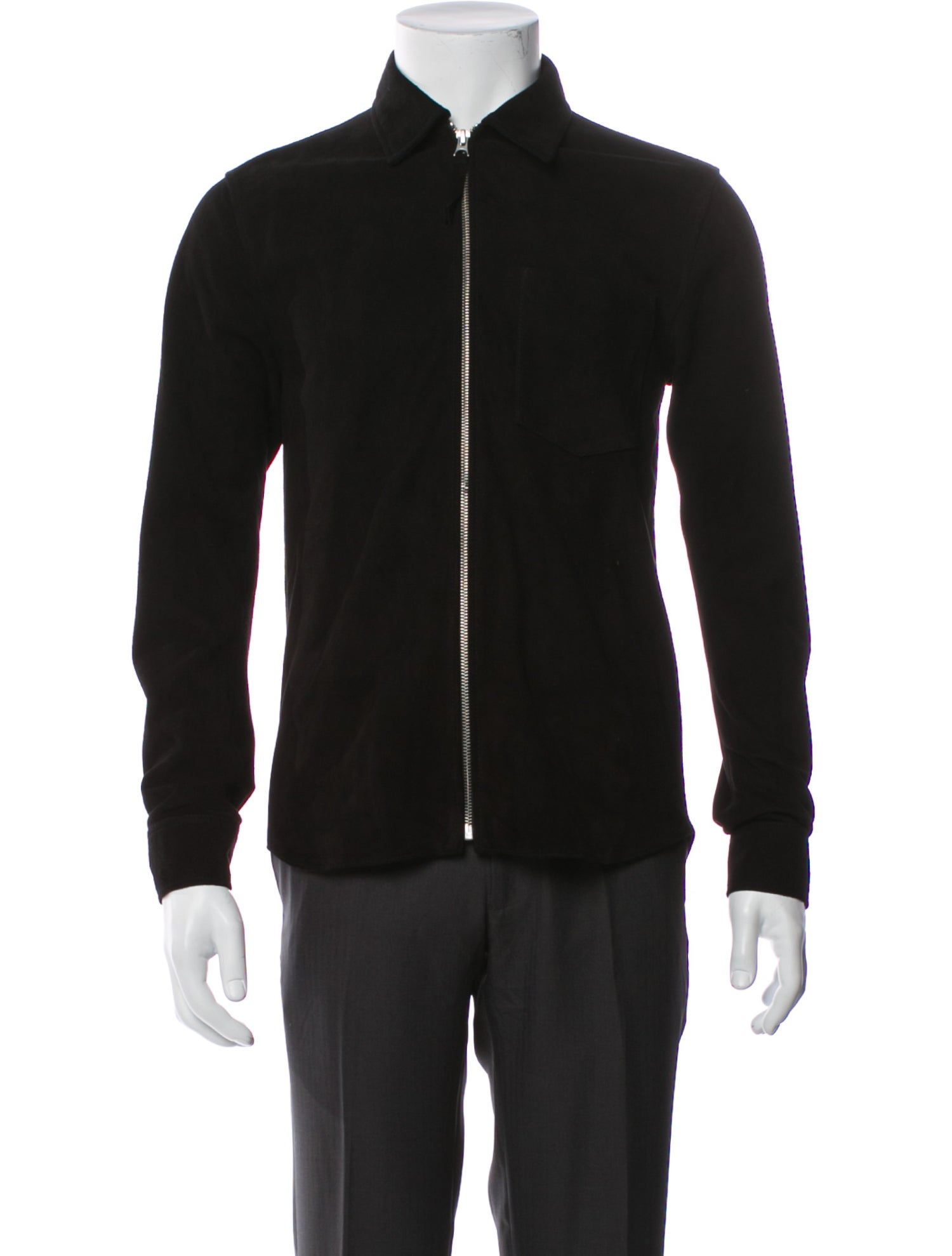 Our Legacy Leather Bomber Jacket - Black Outerwear, Clothing ...