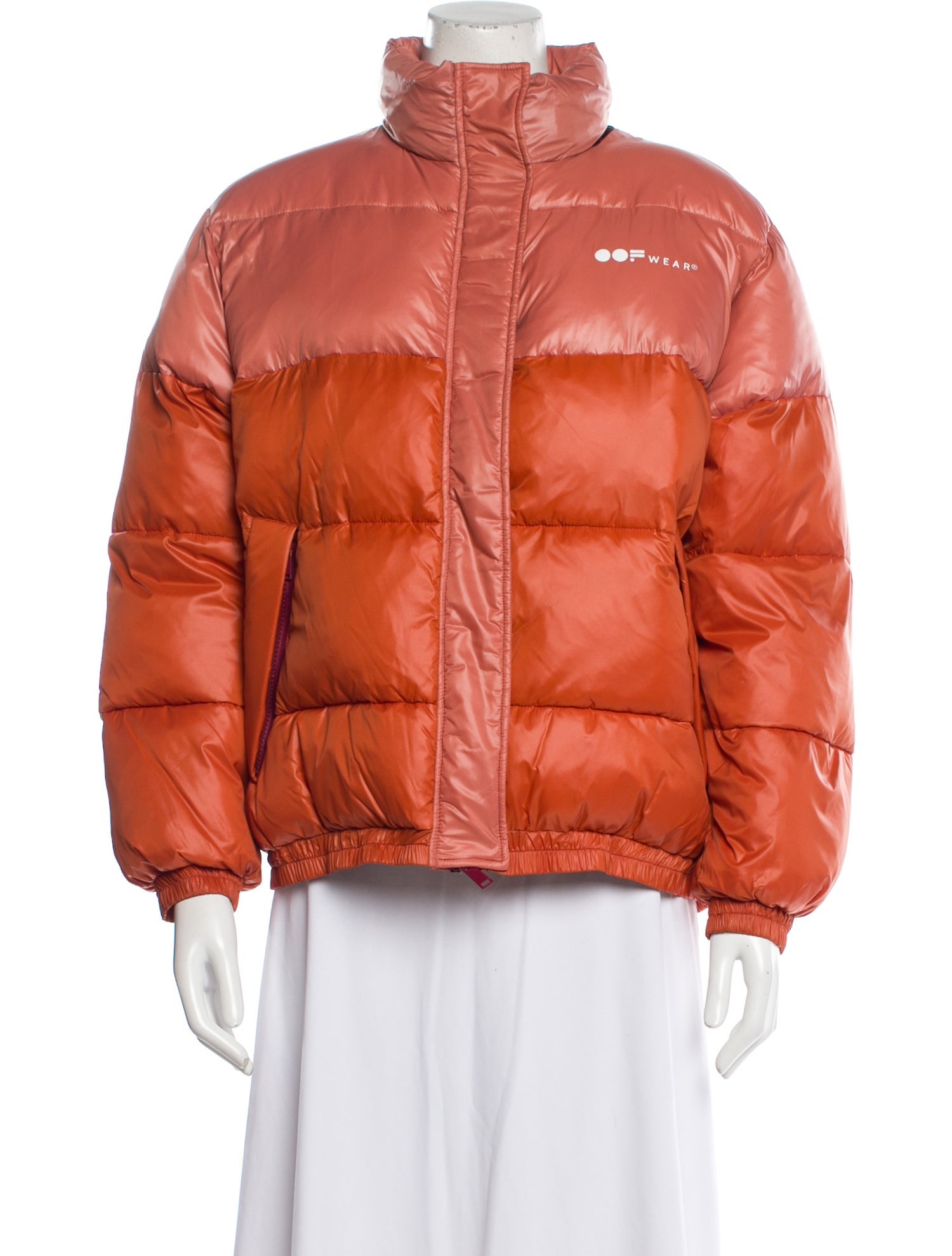 Oof Wear Down Jacket - Orange Jackets, Clothing - WOWOE20063 | The RealReal
