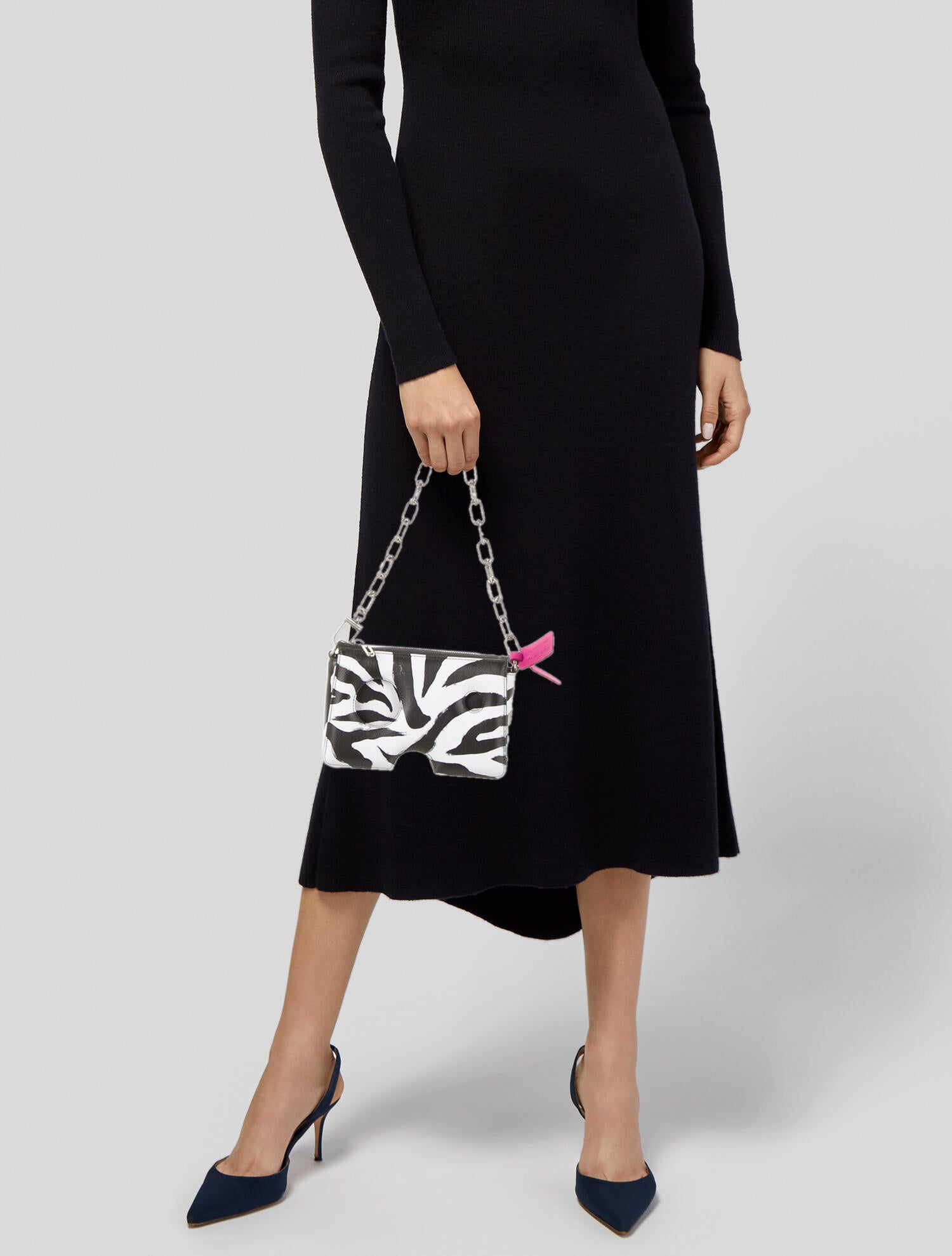 Off-White c/o Virgil Abloh Binder Clip Shoulder Bag - Black Shoulder ...