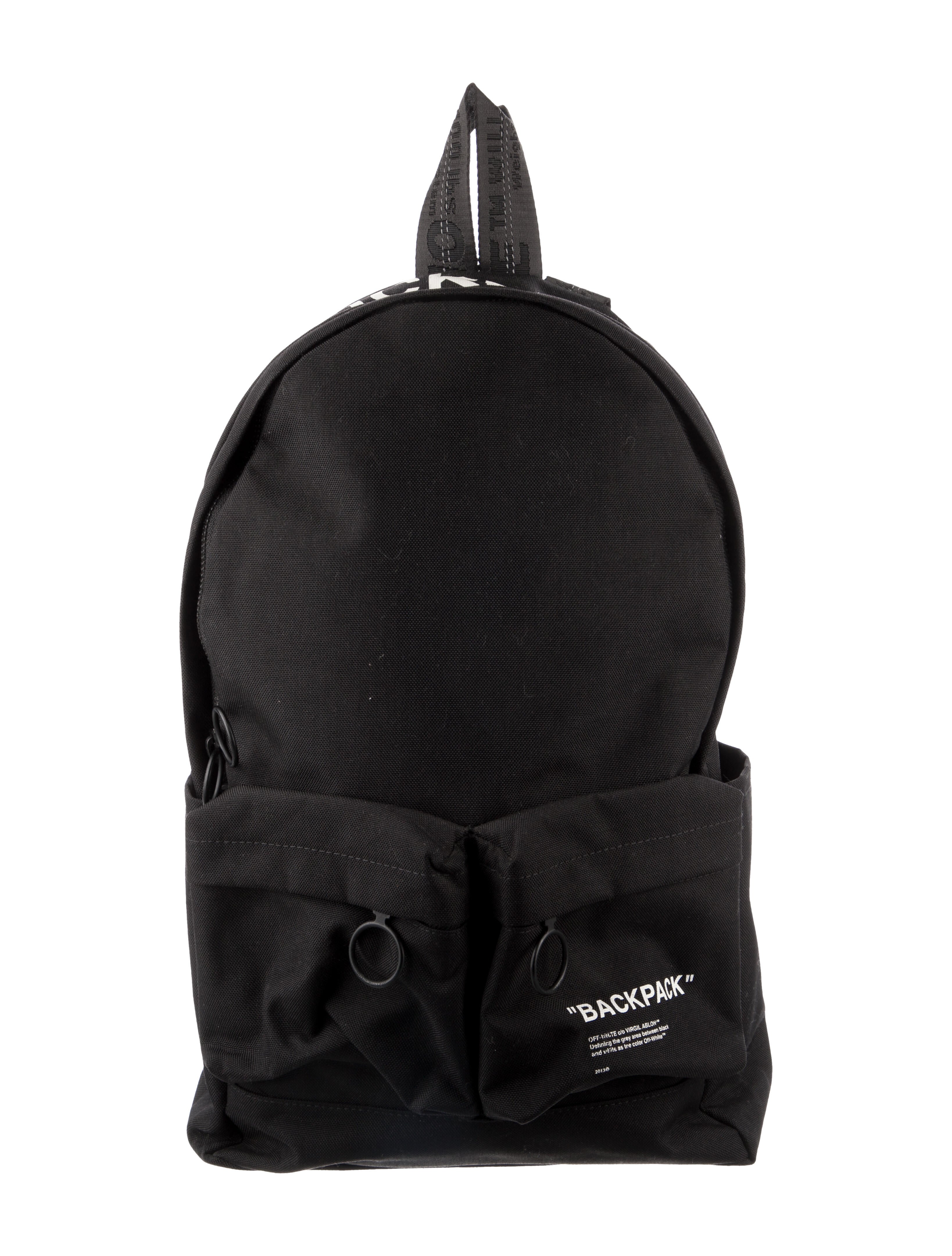 Off-White c/o Virgil Abloh Diagonal Tie Dye Backpack - Black Backpacks ...