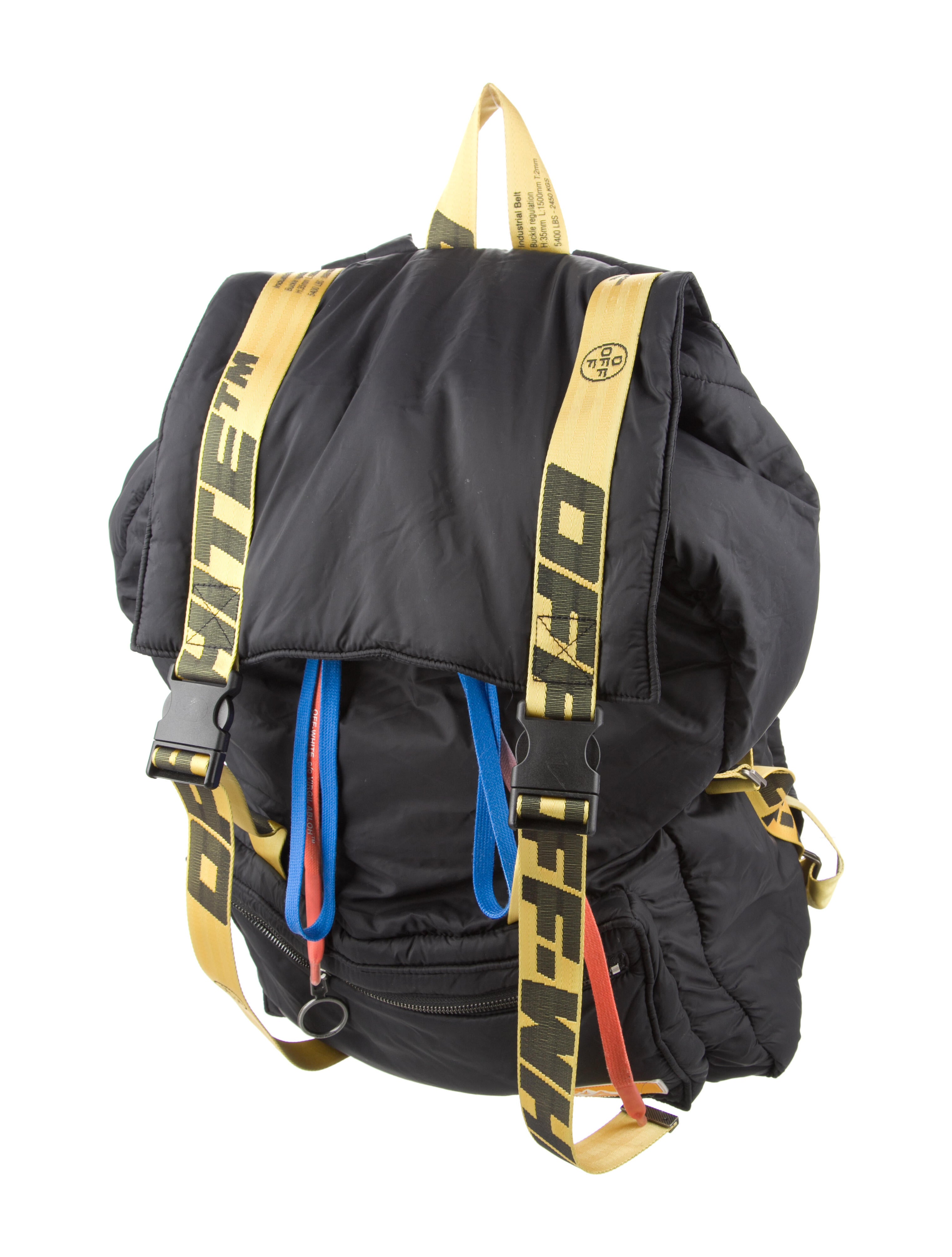 Off-White c/o Virgil Abloh Puffy Oversize Backpack - Black Backpacks ...
