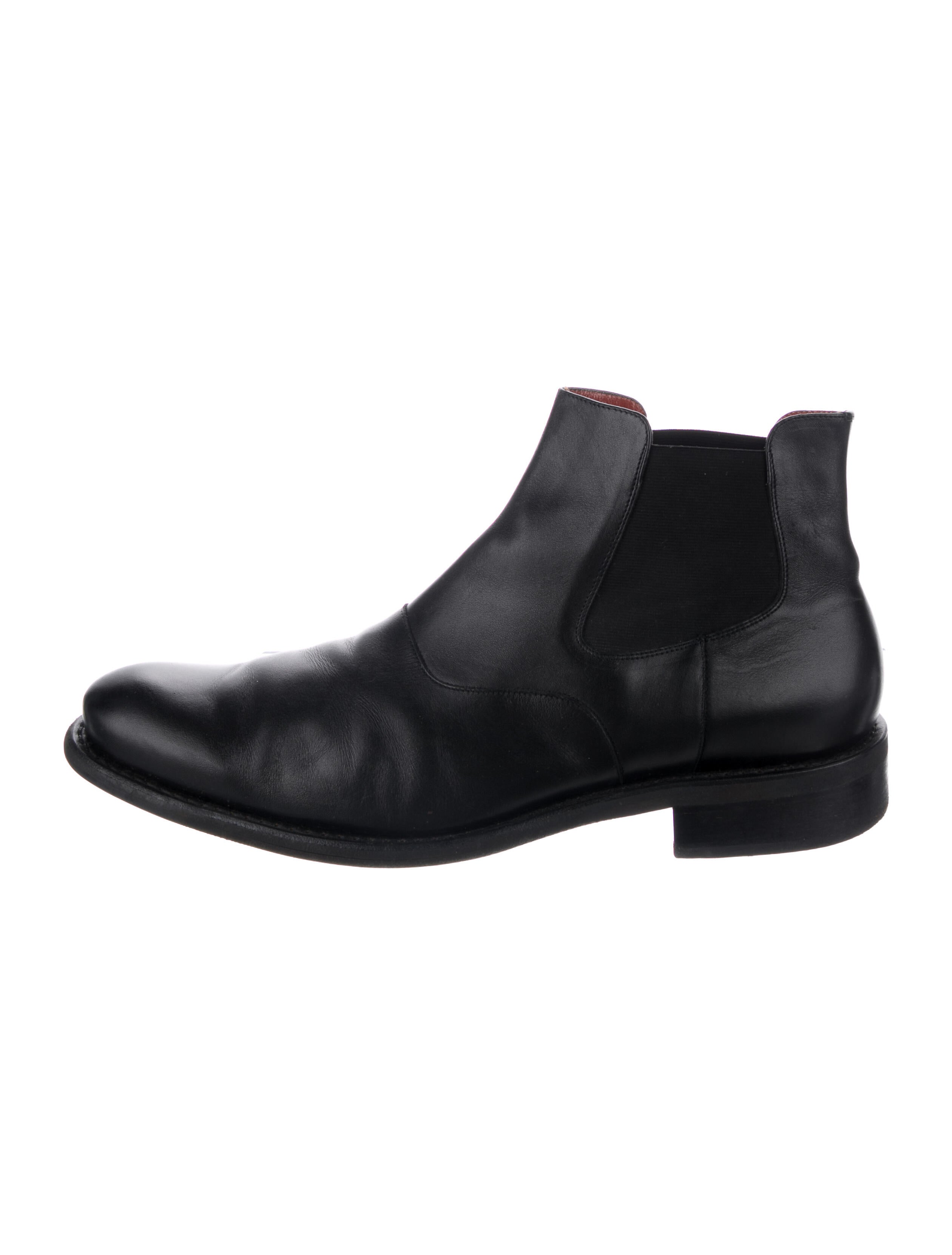 Paraboot Leather Chelsea Boots - Black Boots, Shoes - WPARA20248 | The ...