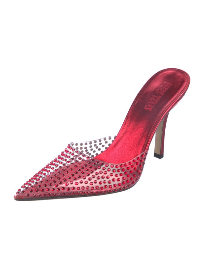 Prada PVC Animal Print Mules - Clear Pumps, Shoes - PRA972851 | The ...