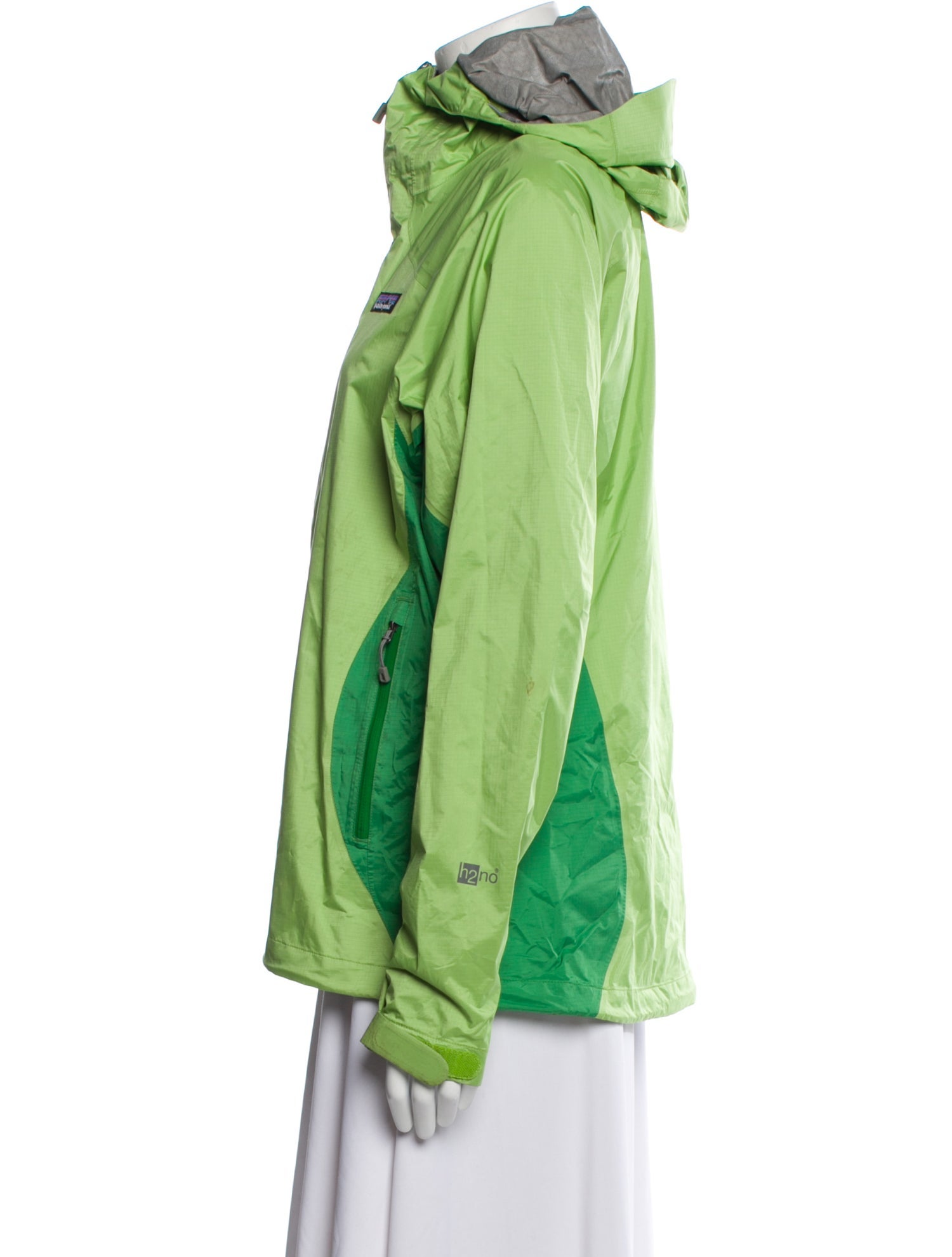 Patagonia Colorblock Pattern Jacket - Green Jackets, Clothing ...