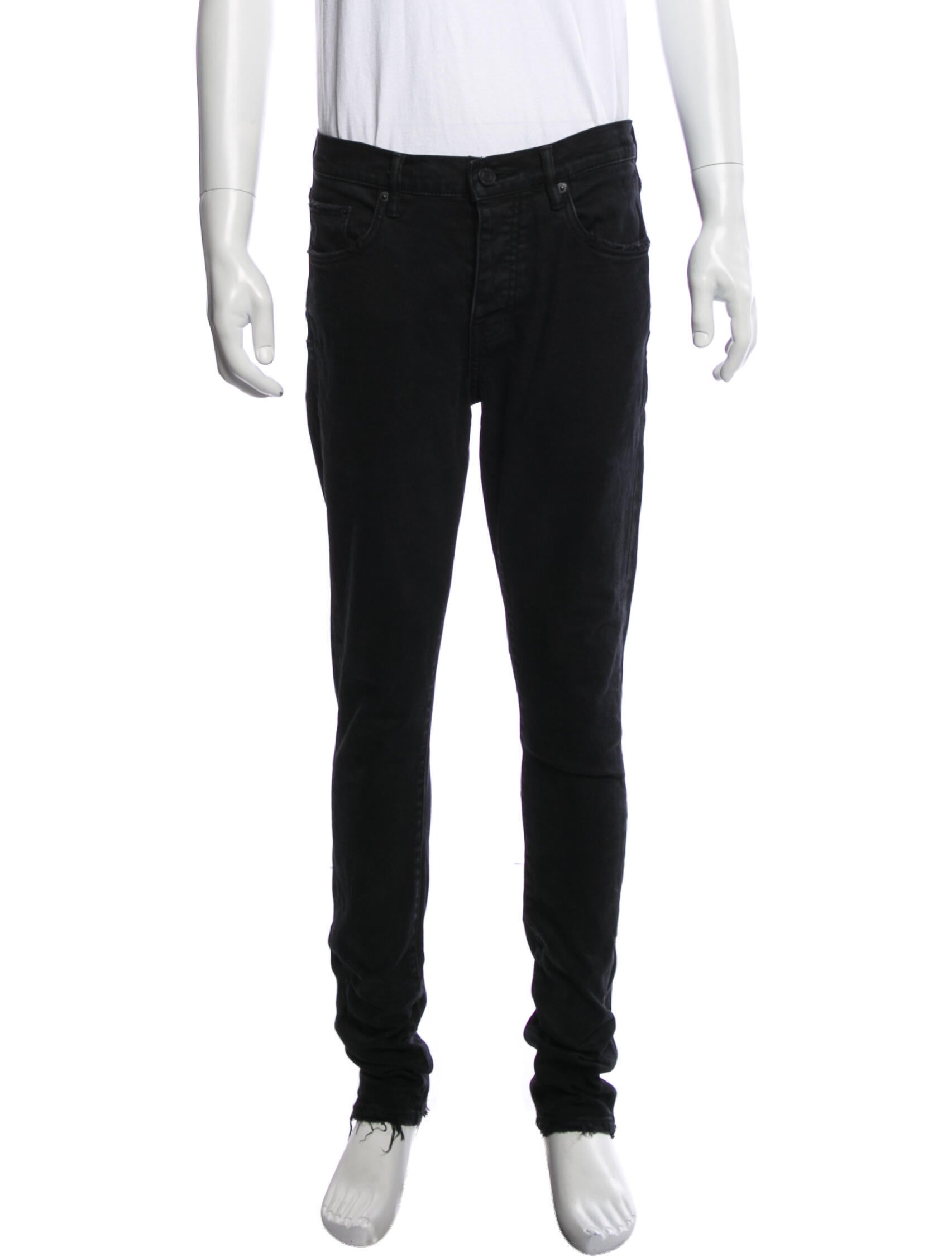 Purple Brand Skinny Jeans - Black, 10" Rise Jeans, Clothing ...