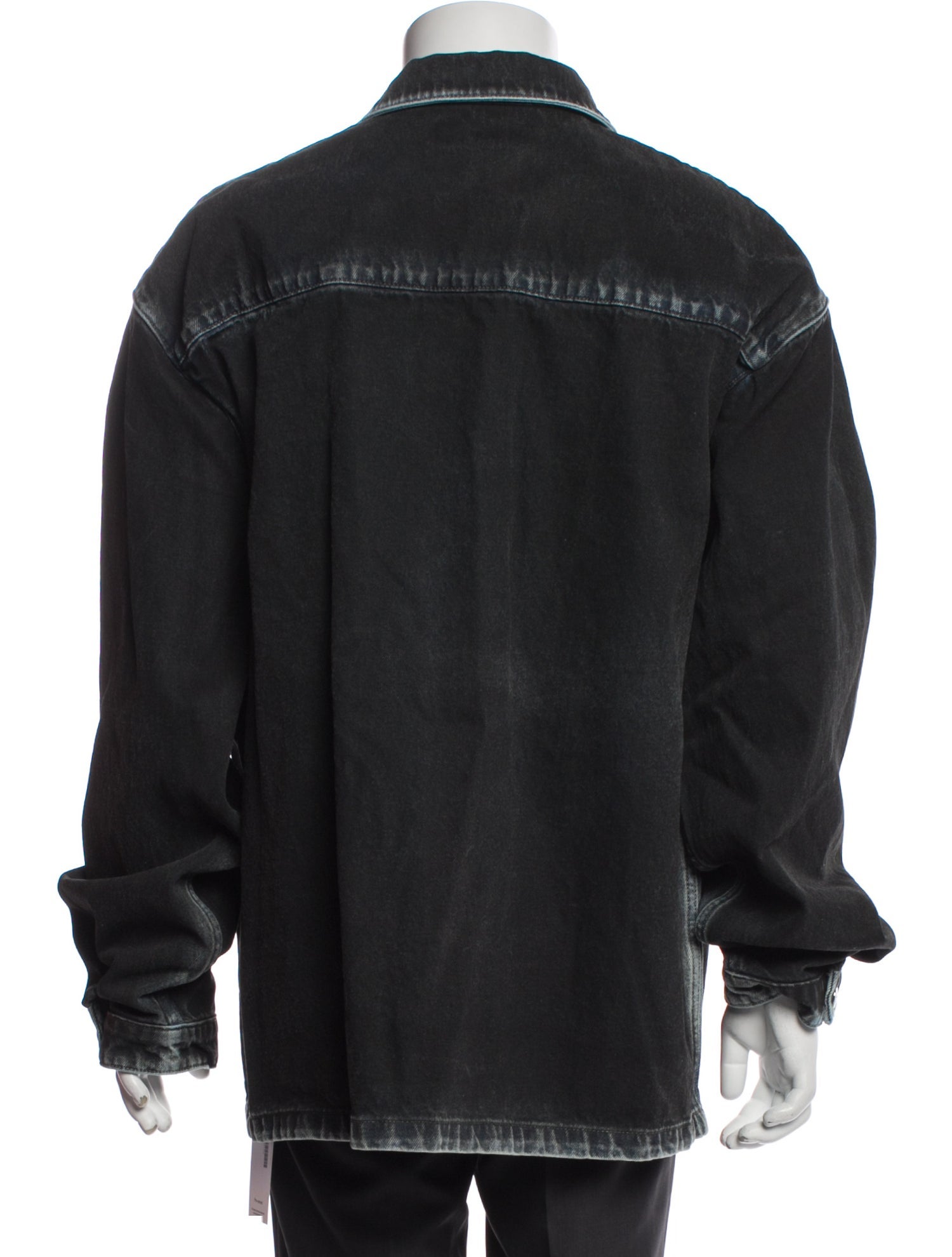 Purple Brand Denim Jacket - Black Outerwear, Clothing - WPBUR23152 ...