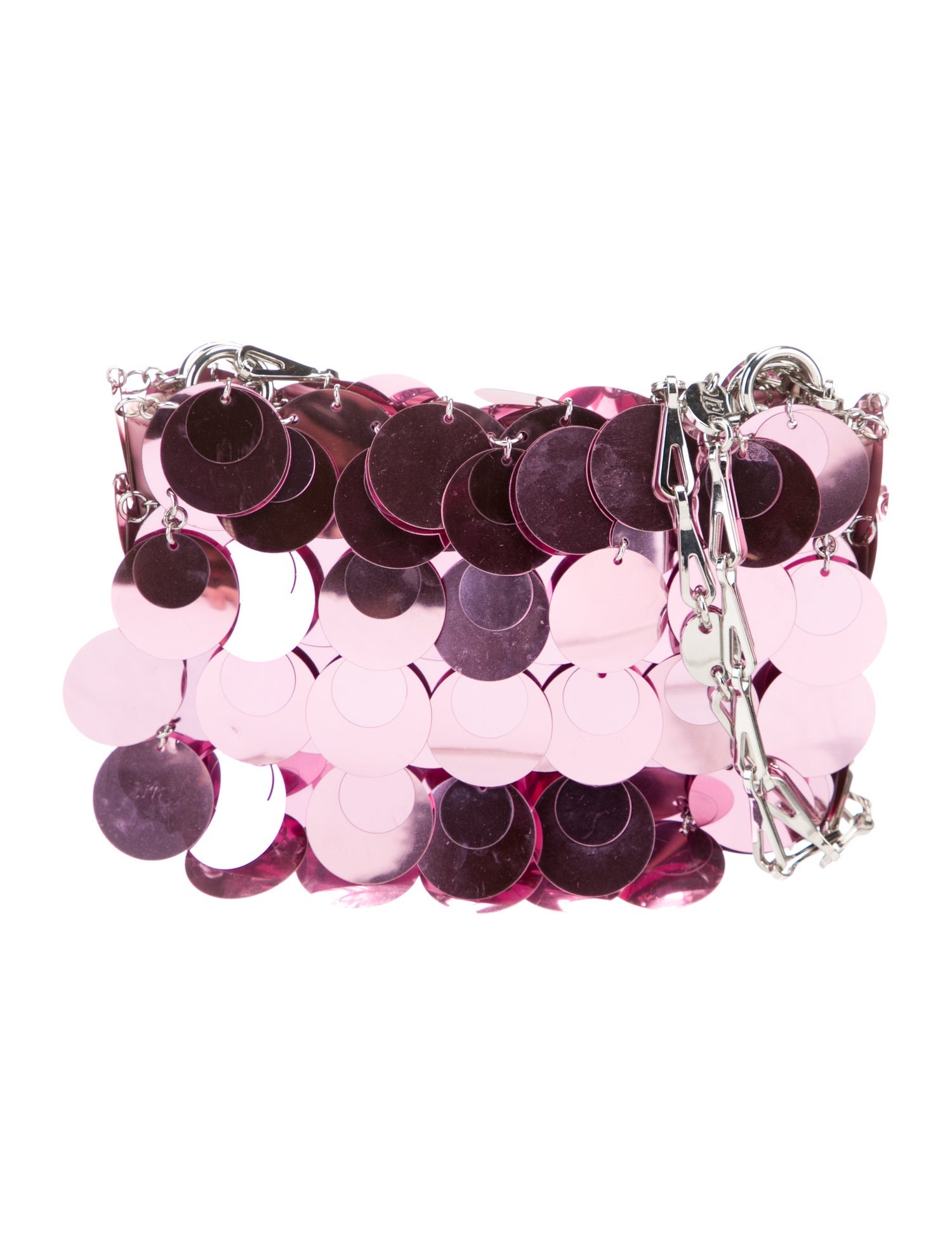 Paco Rabanne Sequin Embellished Shoulder Bag - Metallic Shoulder Bags ...