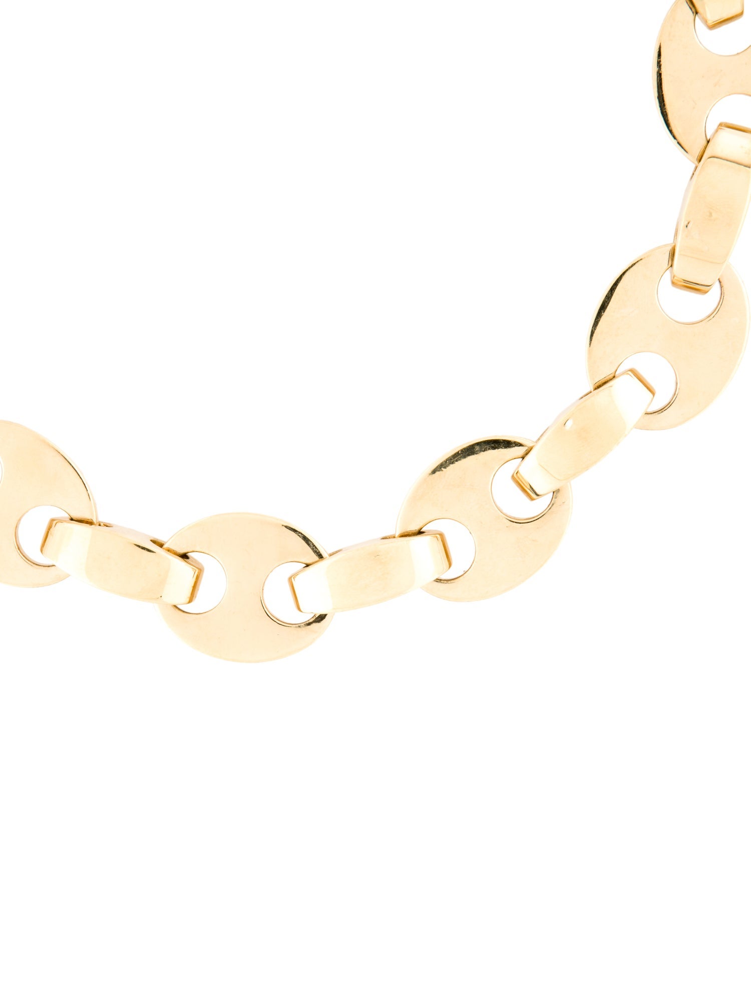 Paco Rabanne XL Chain Collar Necklace - Gold-Tone Metal Collar ...