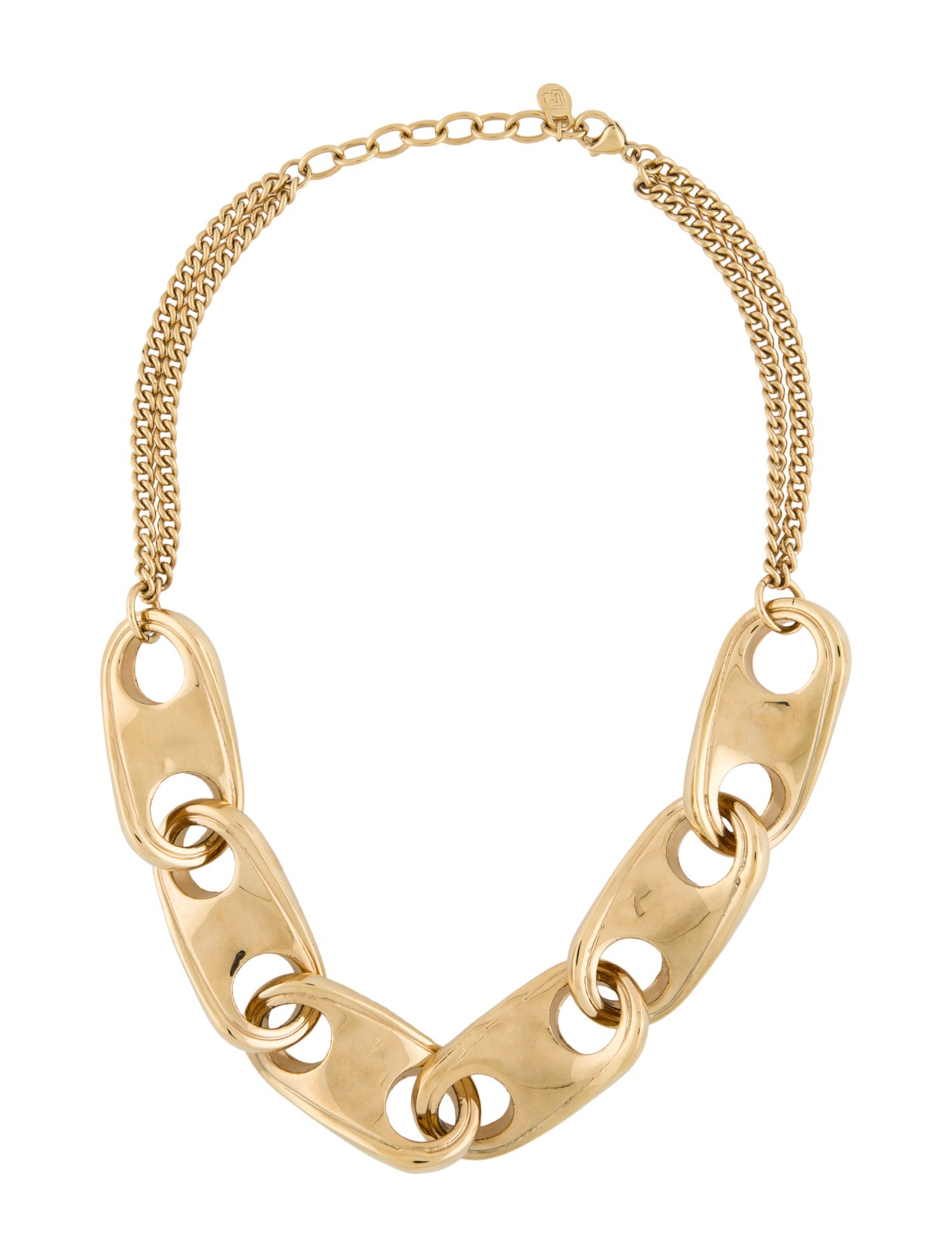 Paco Rabanne X Kimura Tsunehisa Wave Chain Link Necklace - 18K Yellow ...