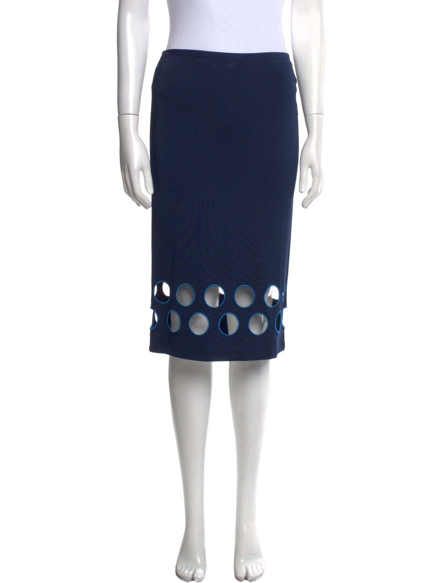 Paco Rabanne Wool Mini Skirt - Blue Skirts, Clothing - WPC33293 | The ...
