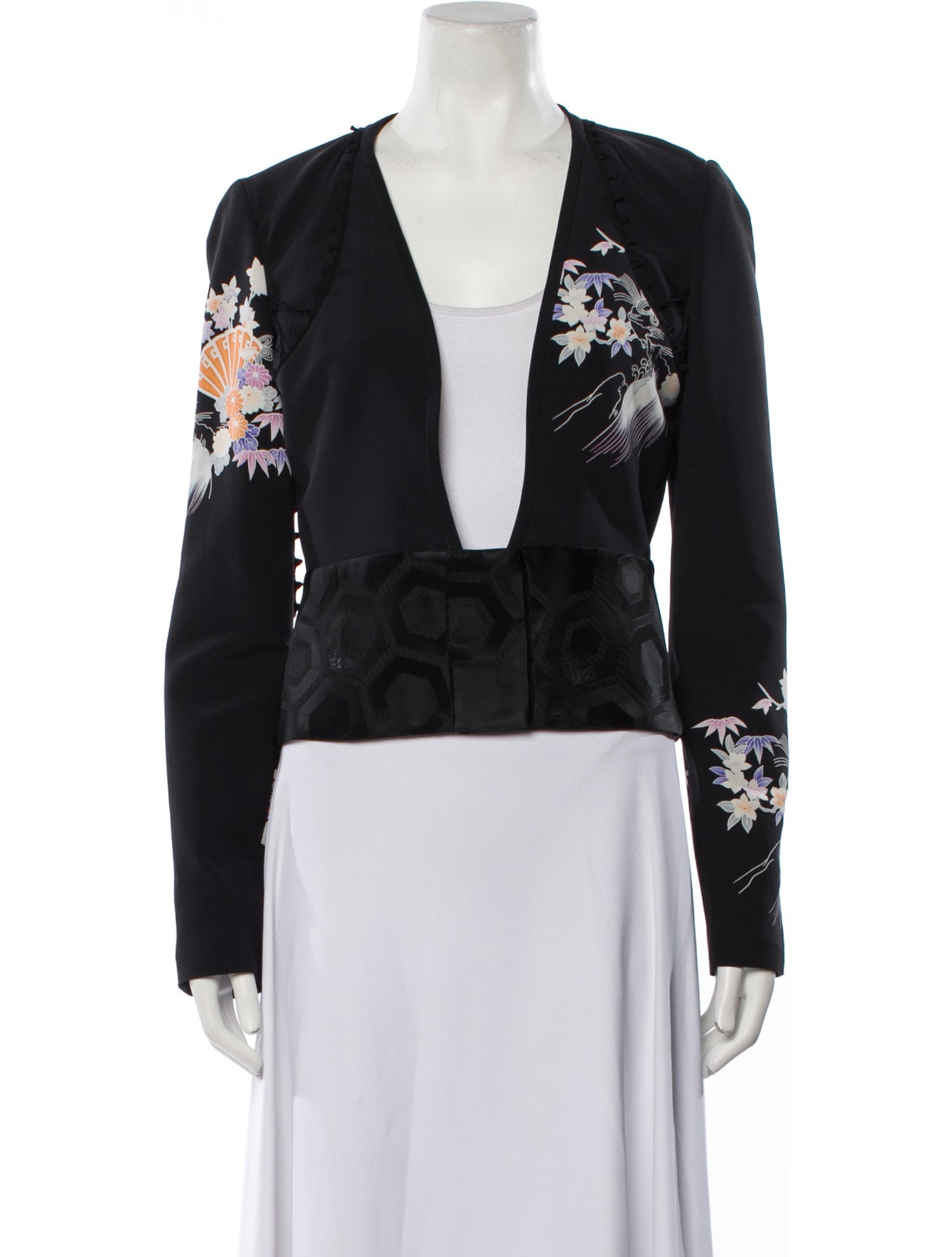 Paco Rabanne Silk Evening Jacket - Black Jackets, Clothing - WPC33811 ...