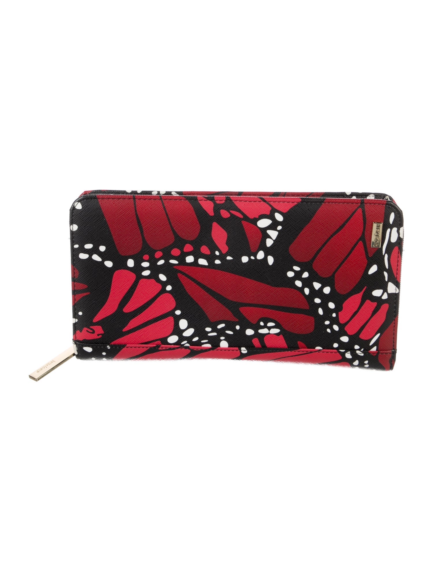 Pineda Covalin Printed Continental Wallet - Red Wallets, Accessories ...