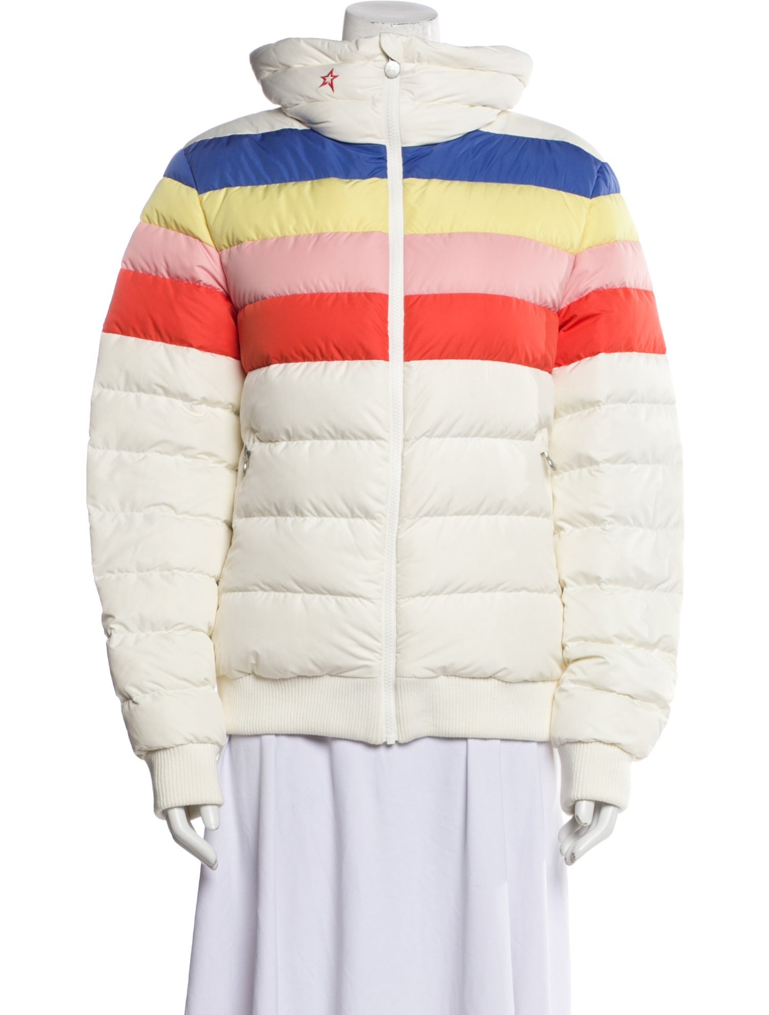 Perfect Moment Striped Down Jacket - Neutrals Jackets, Clothing - WPERM23962 | The RealReal