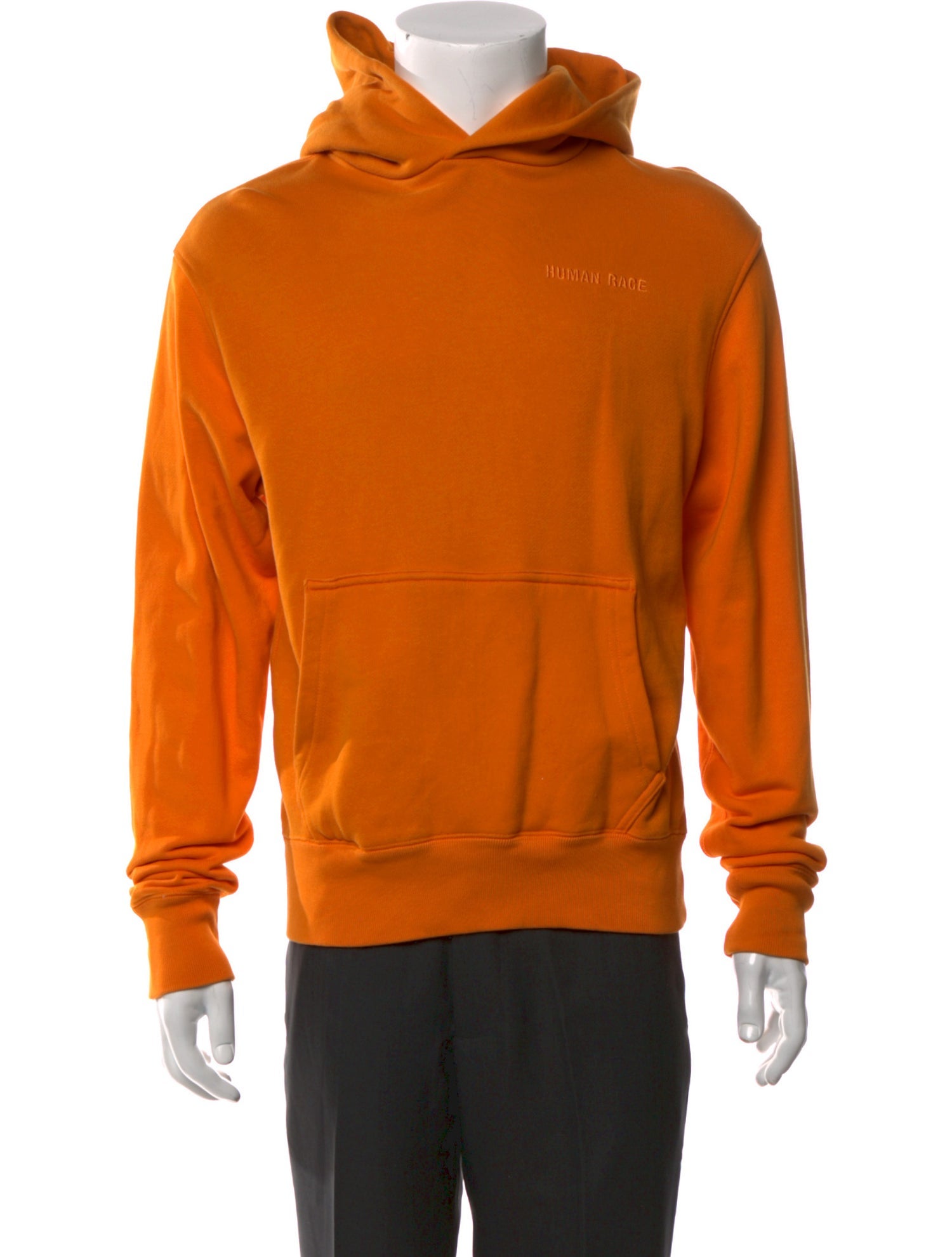 Pharrell Williams x Adidas V-Neck Long Sleeve Hoodie - Orange ...