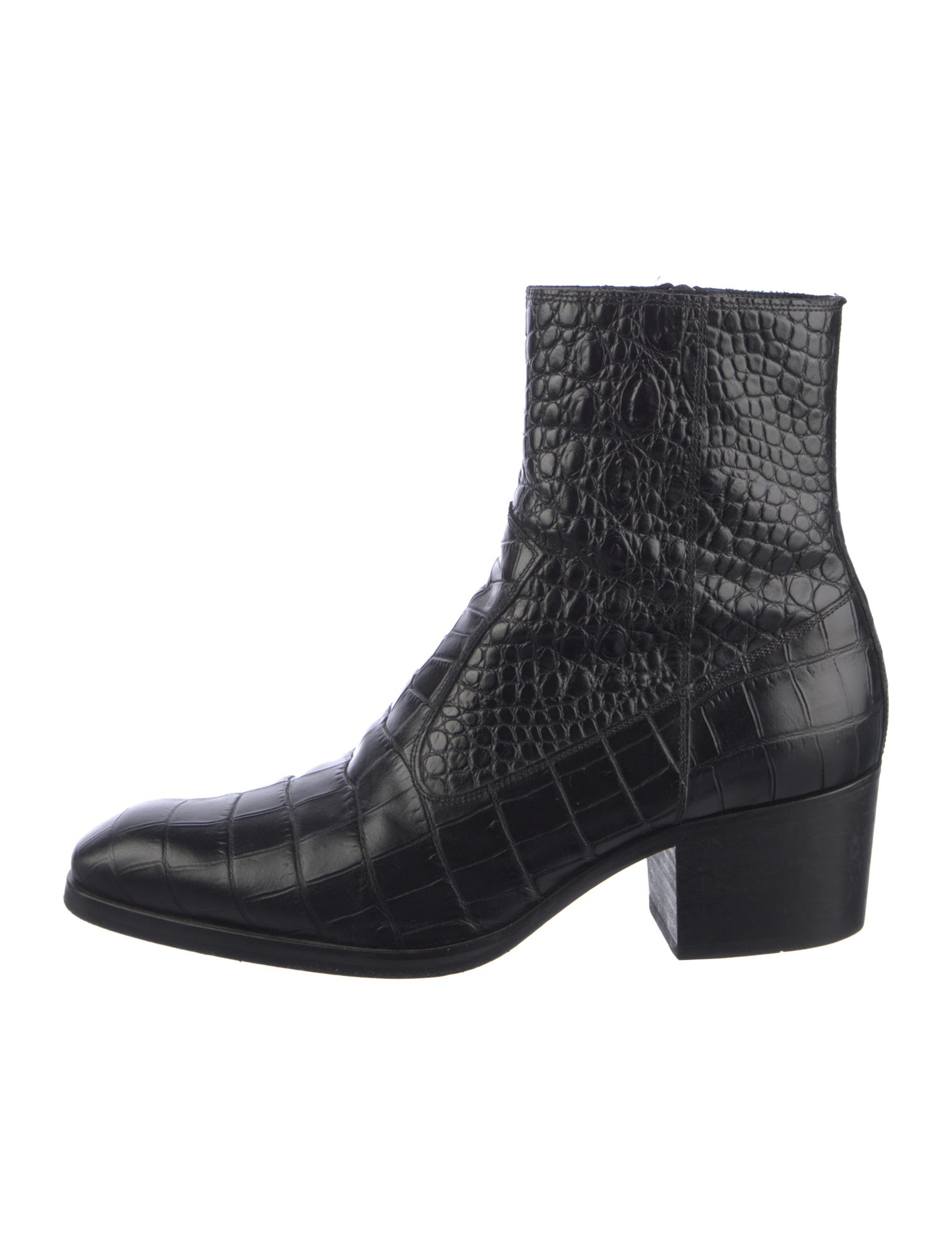 Phix Leather Boots - Black Boots, Shoes - WPHIX20012 | The RealReal