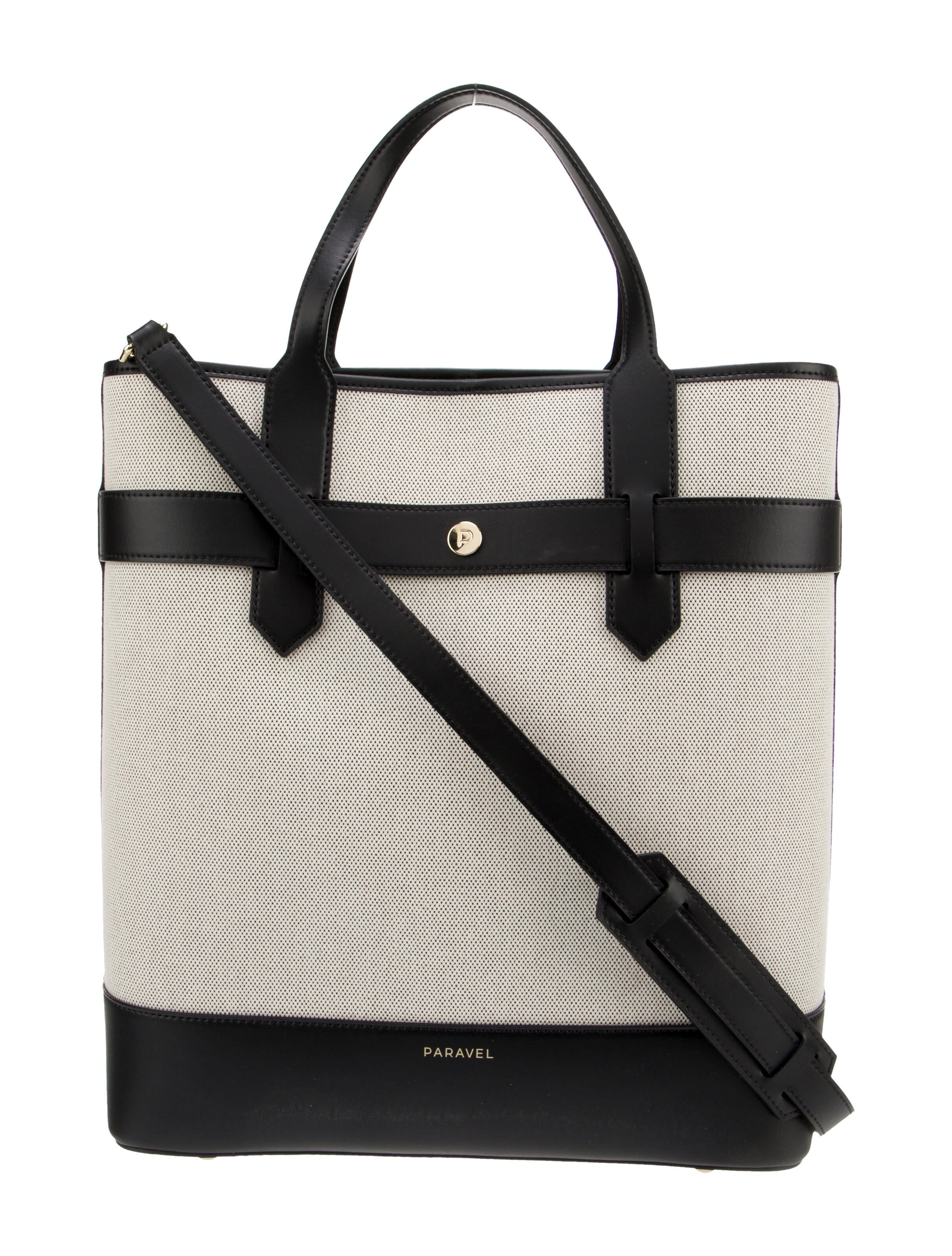 Paravel Canvas Tote Bag - Neutrals Totes, Handbags - WPLAE20150 | The ...