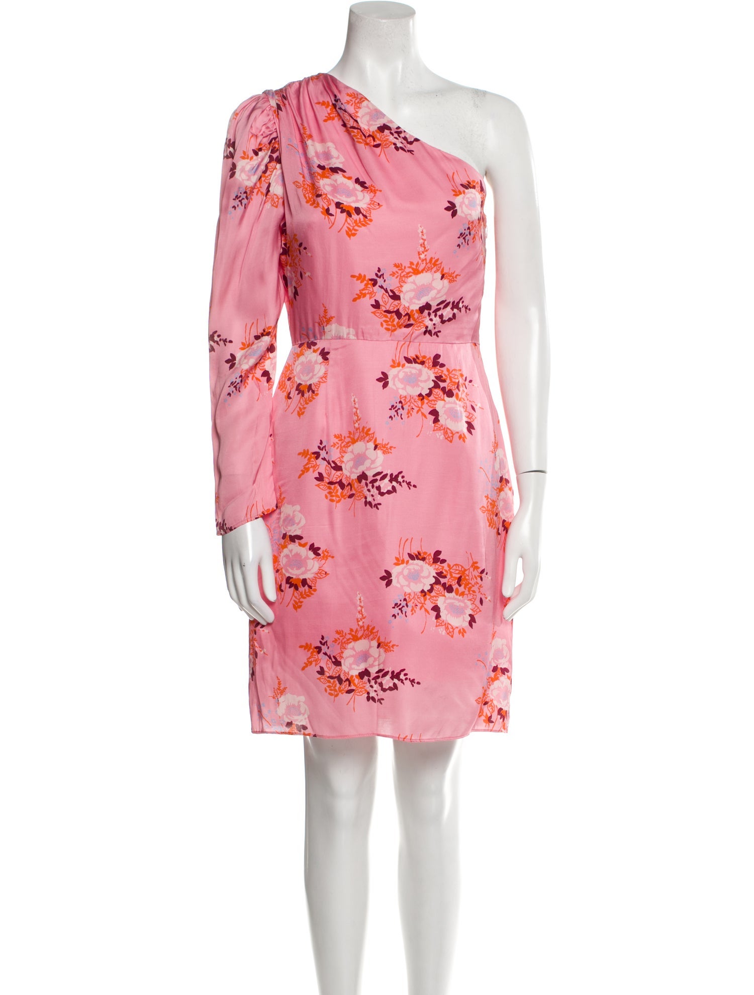 Les Rêveries Floral Print Mini Dress - Pink Dresses, Clothing ...