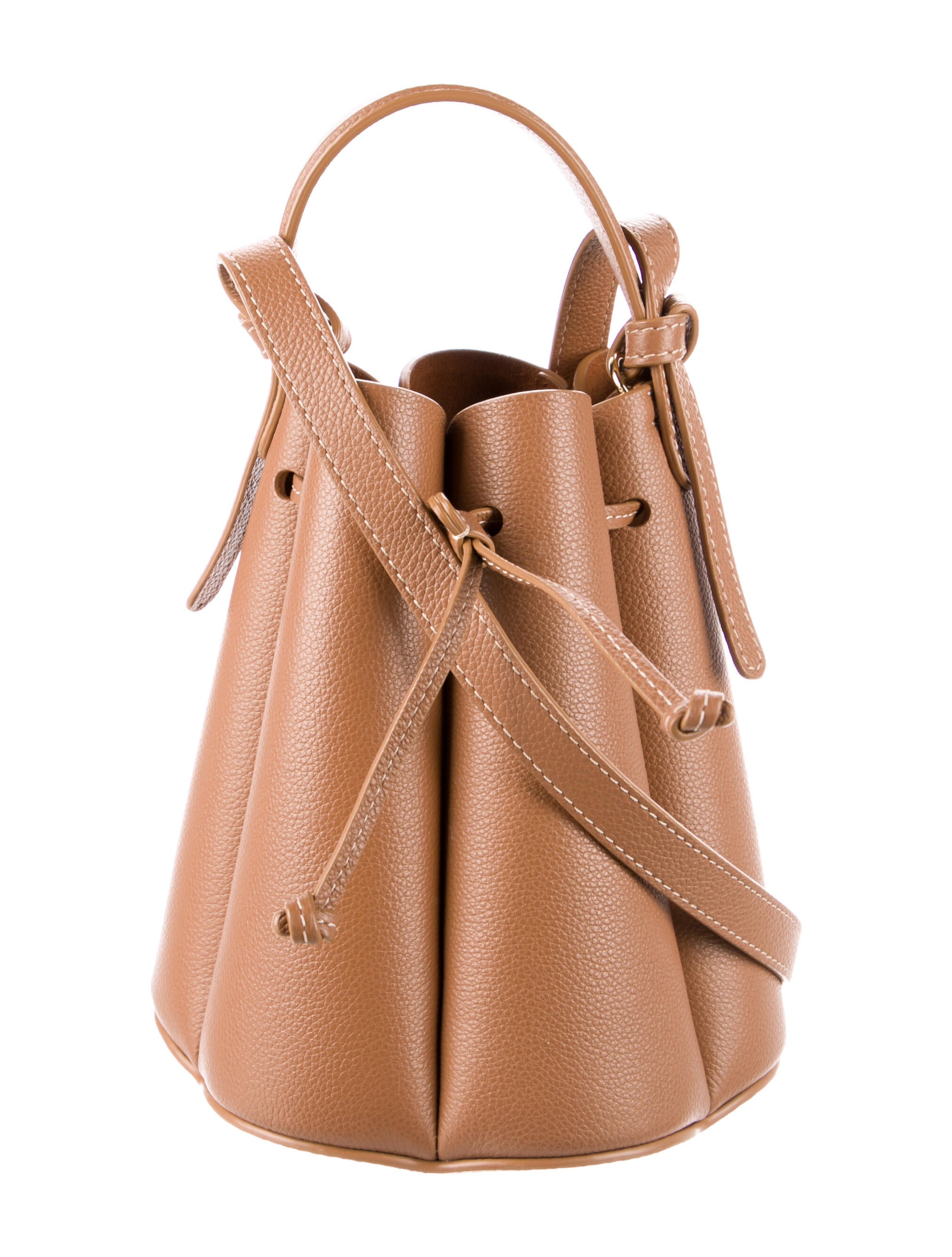 Polène Numéro Nuit - Brown Bucket Bags, Handbags - WPLNE20983 | The ...